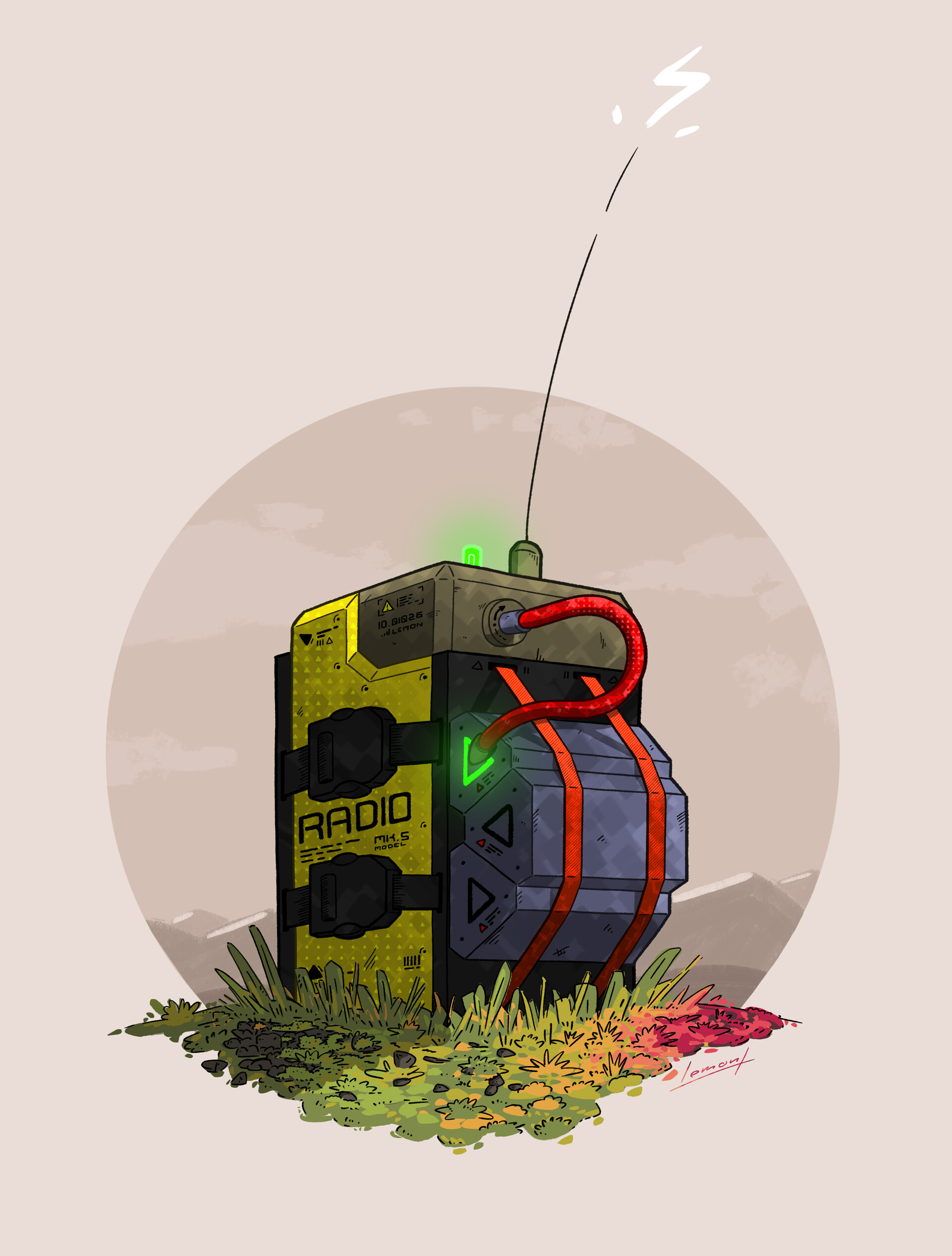 ArtStation - Lemon Quest / Backpack