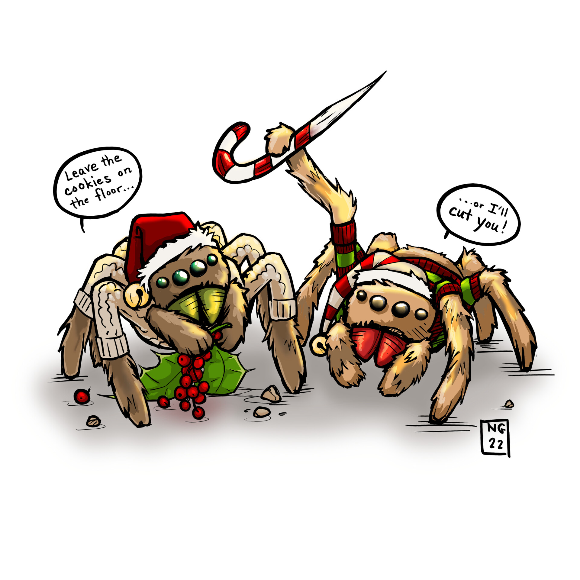 Nicole_Smash - Xmas Spiders