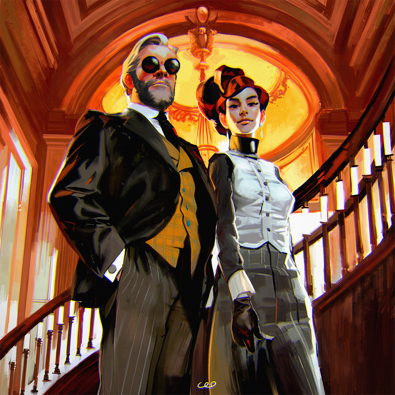 ArtStation - Classy Couple