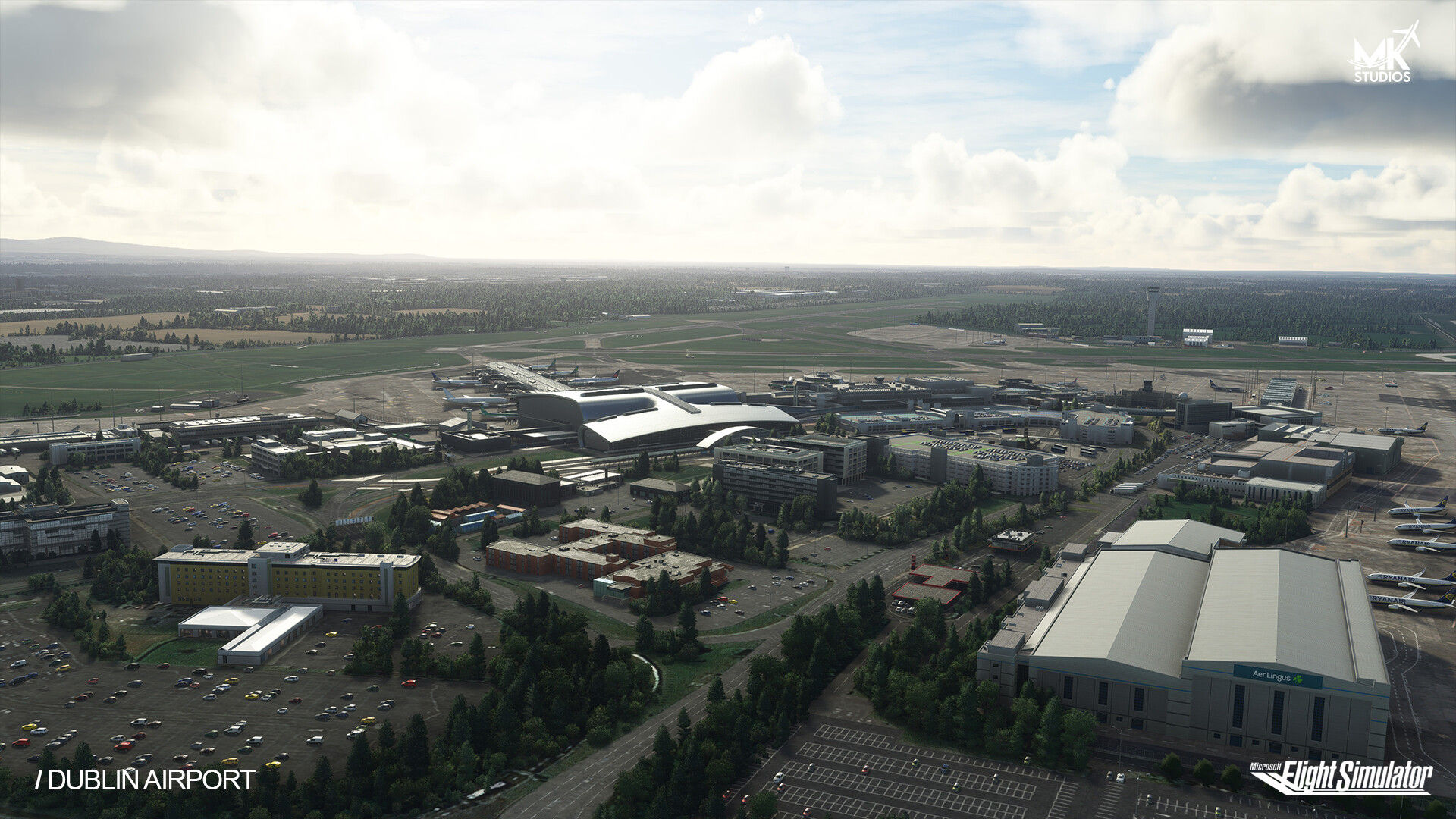 ArtStation - Dublin Airport - Mk Studios