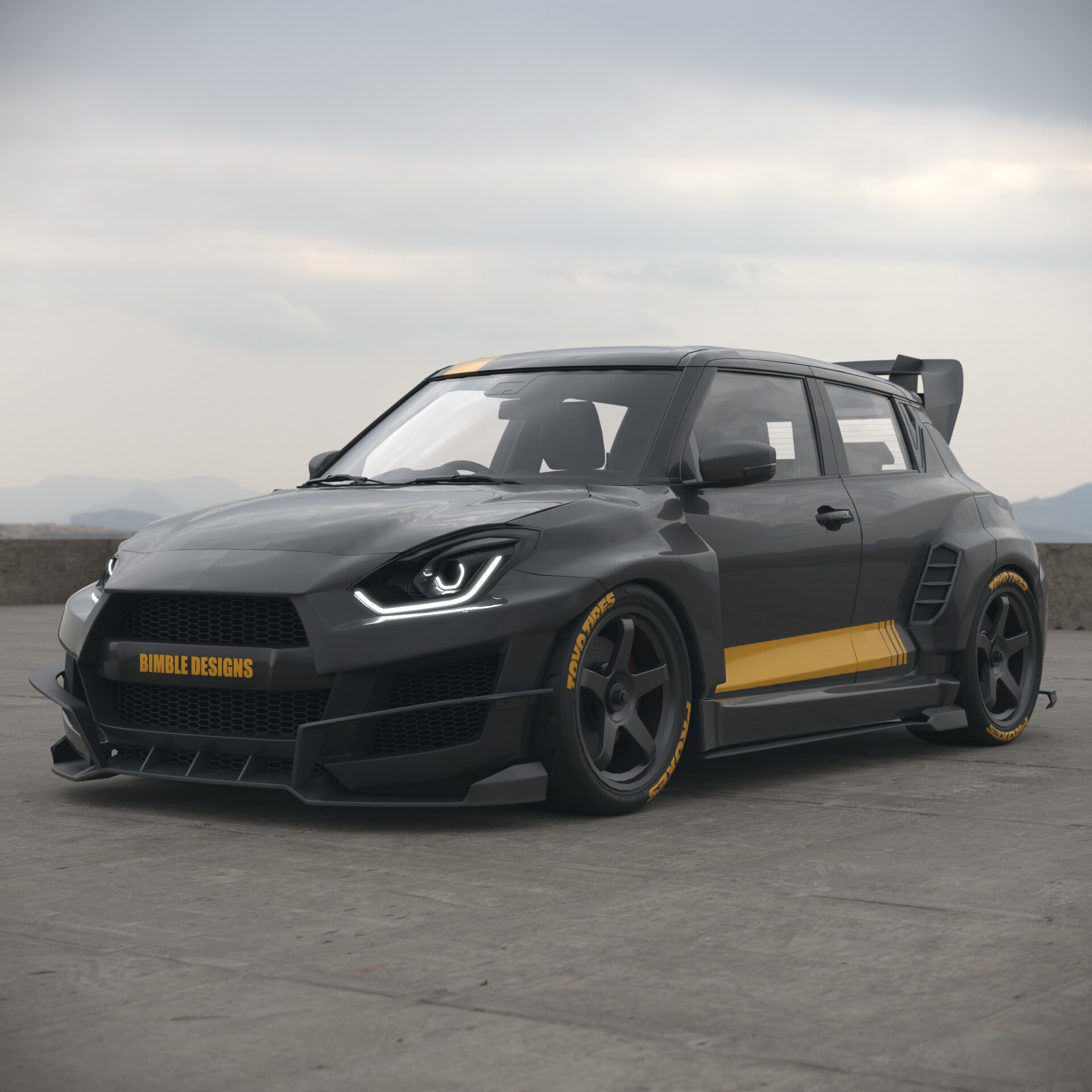 ArtStation - Swift GT Hyper Bodykit
