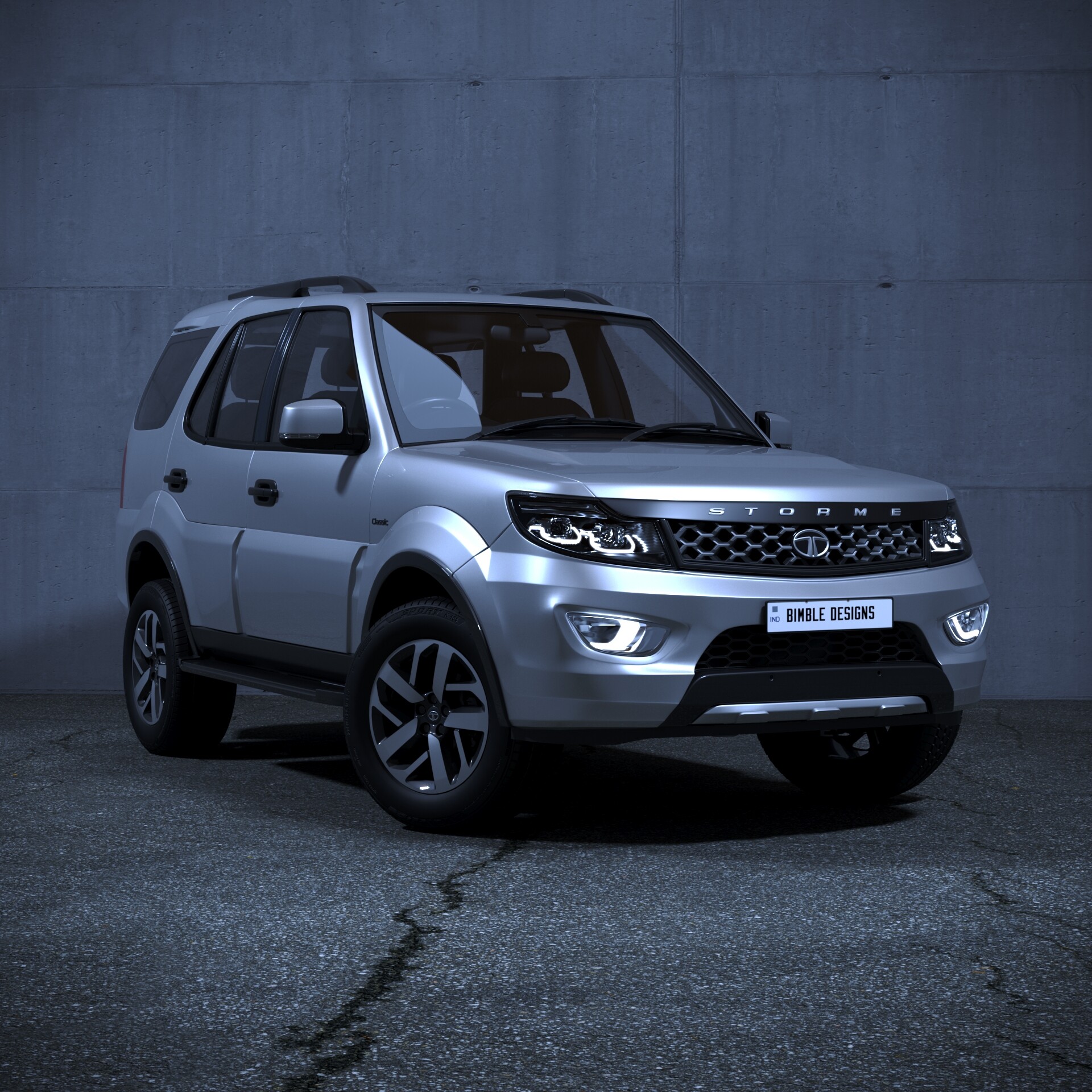 Tata Safari Storme Explorer Edition Black