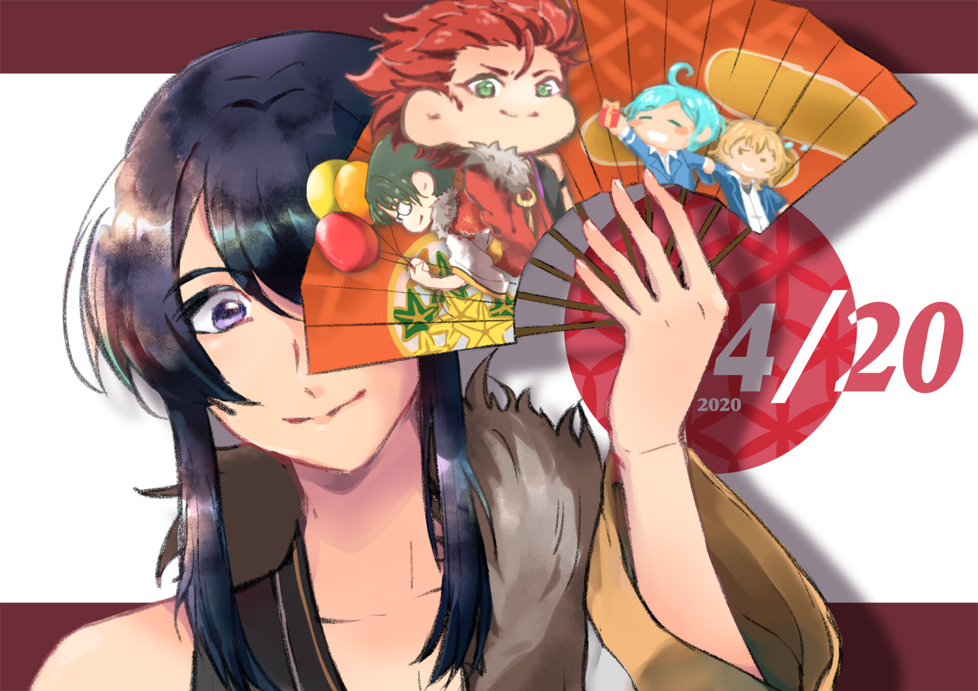 ArtStation - Kanzaki Souma 2020 Birthday Card