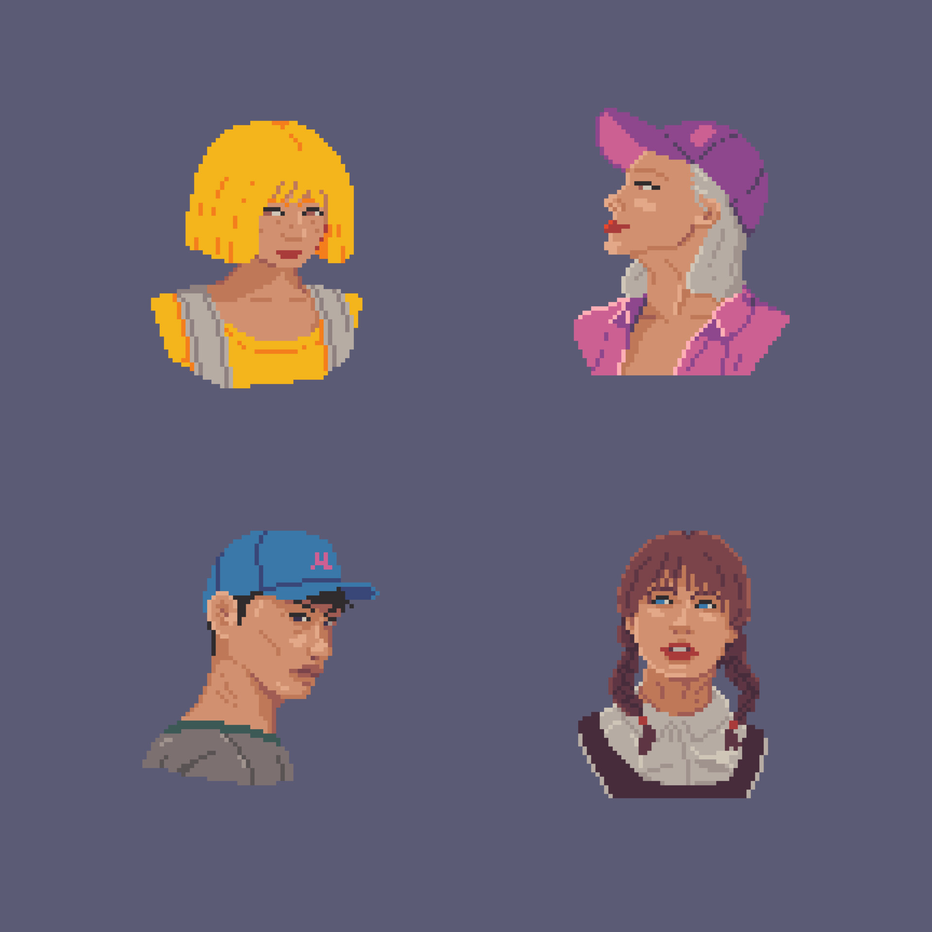 ArtStation - Pixelated study