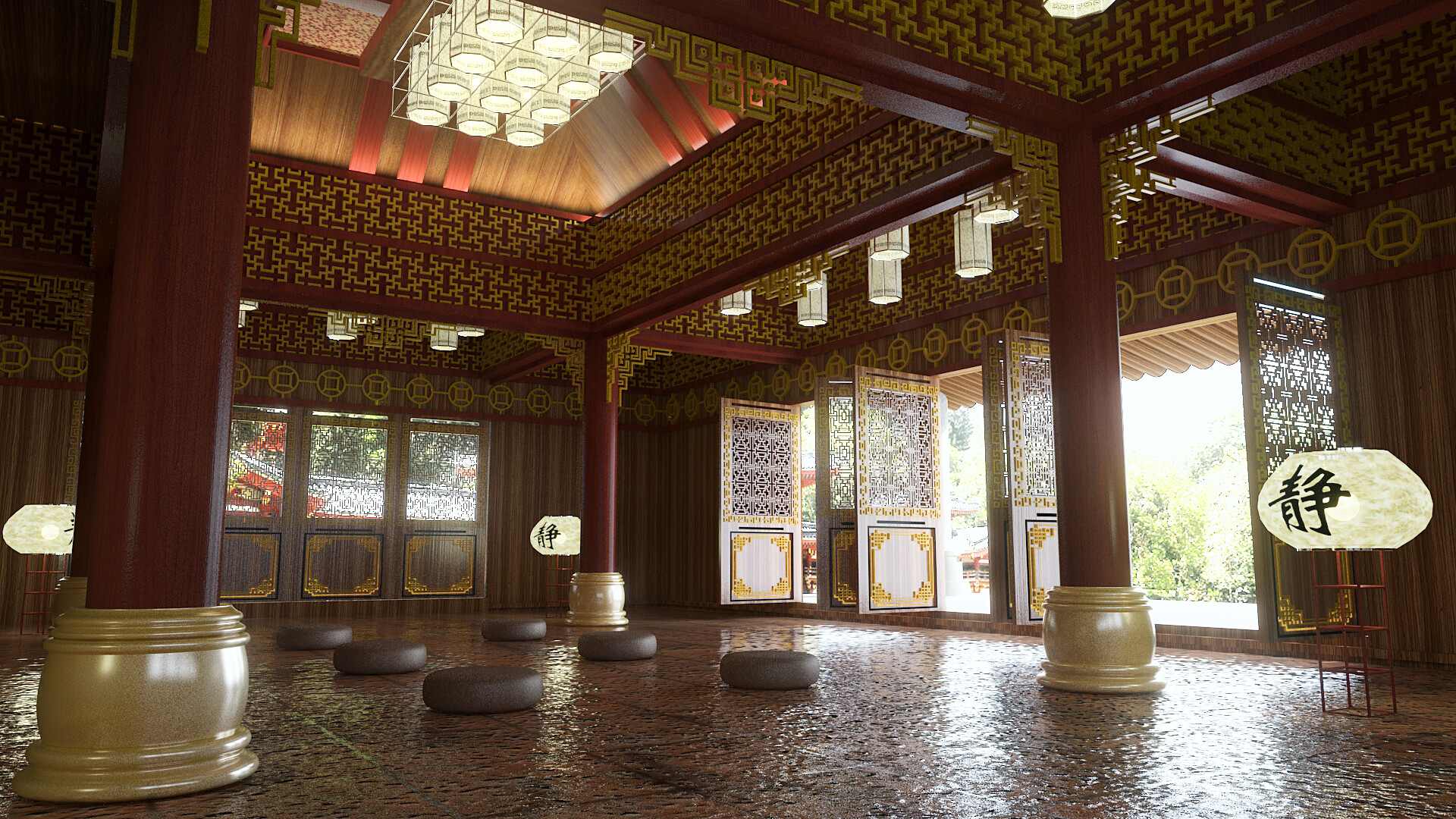 ArtStation - Chinese Temple