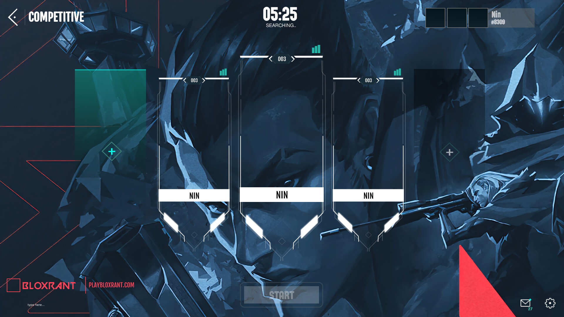ArtStation - Valorant UI Remade, Made in Photopea