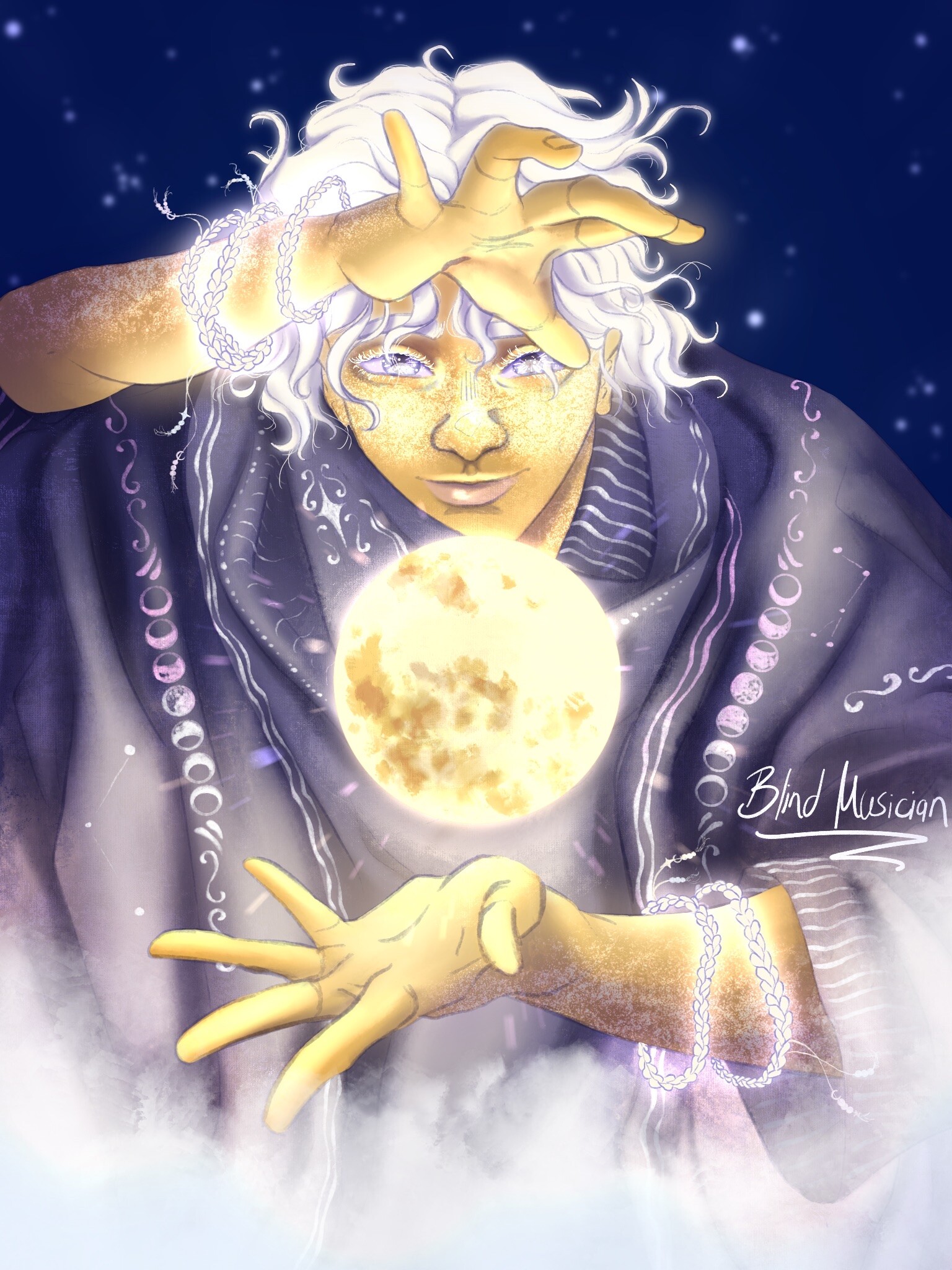 ArtStation - the man in the moon