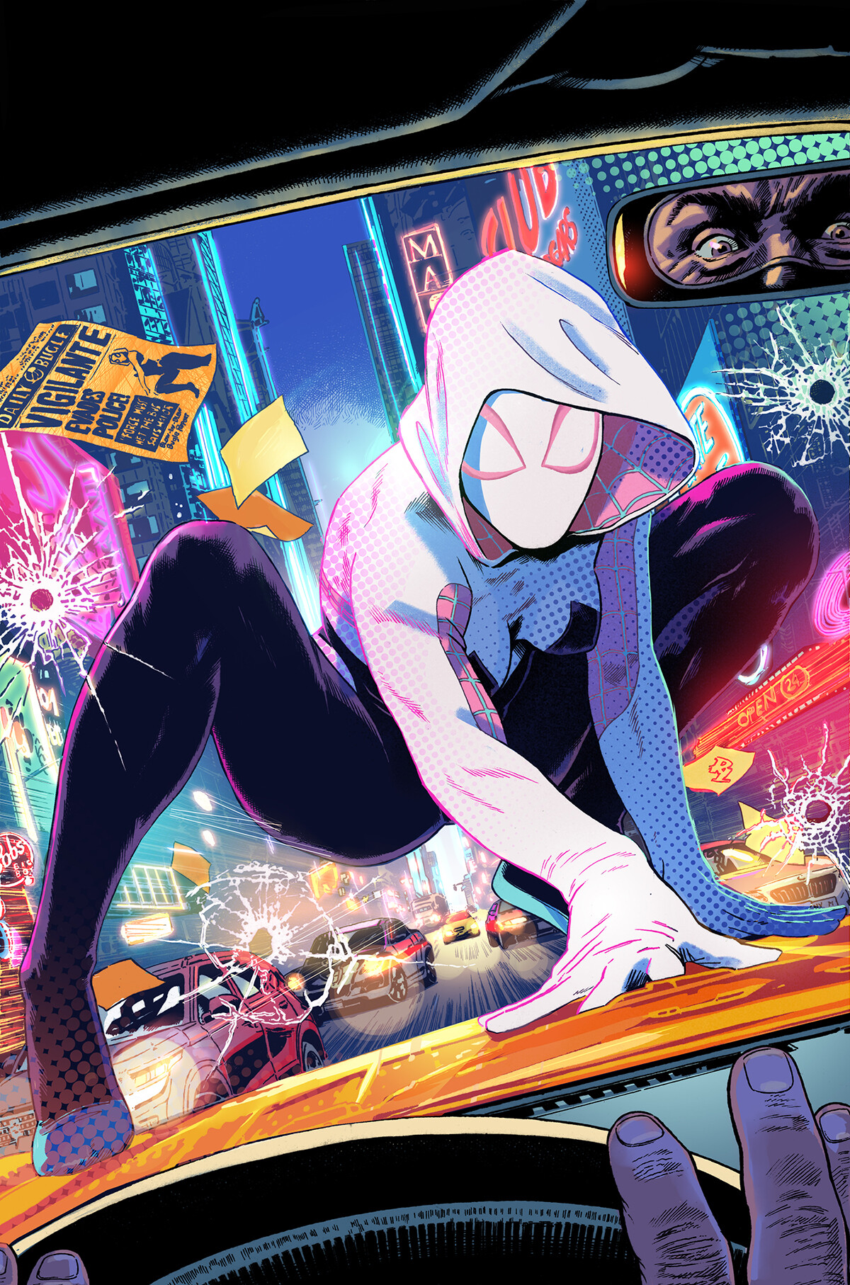 ArtStation - SpiderGwen - colors