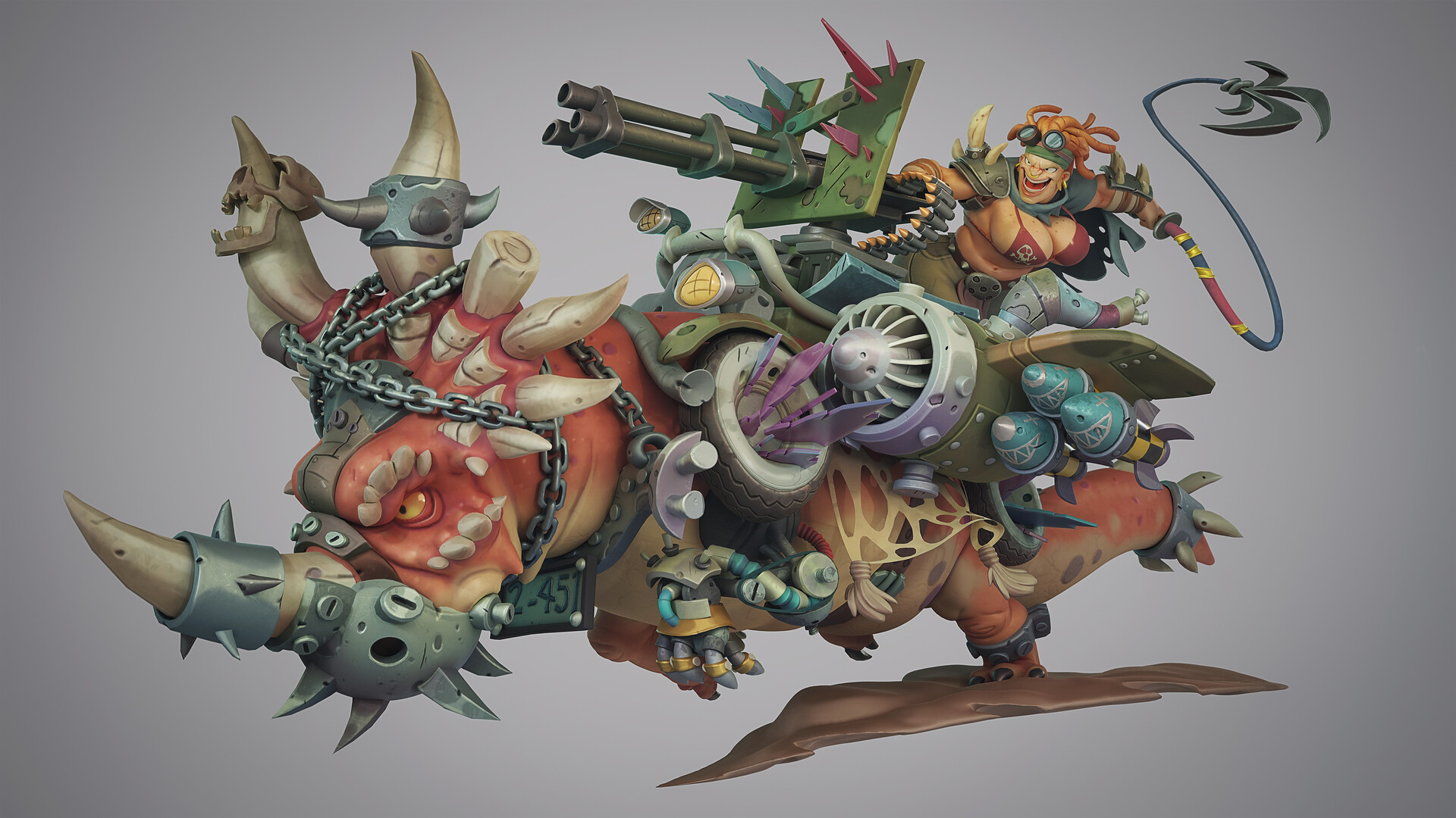 ArtStation - Dino Racers