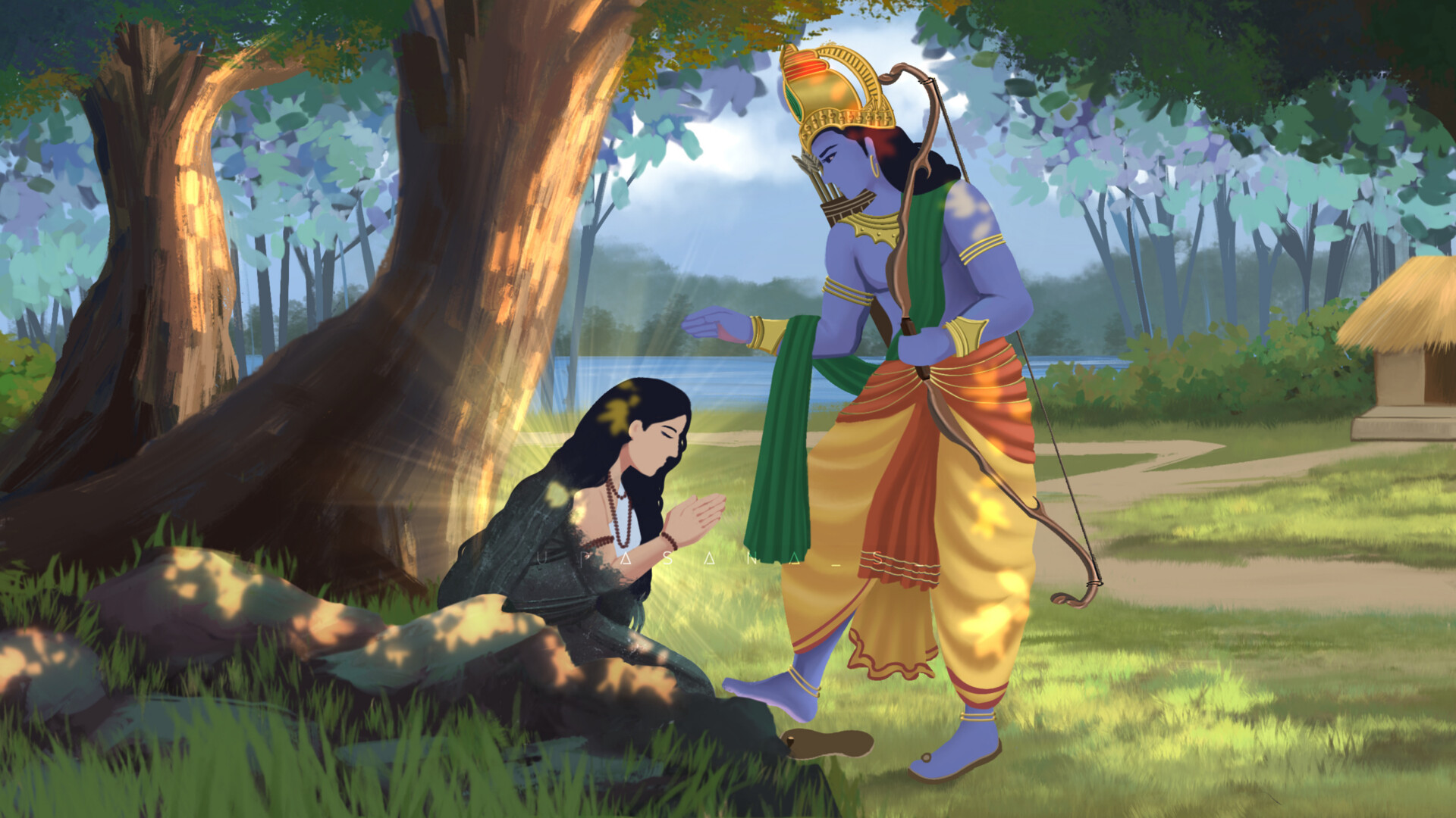 Upasana S - Ahalya and Rama: Lifting the Curse