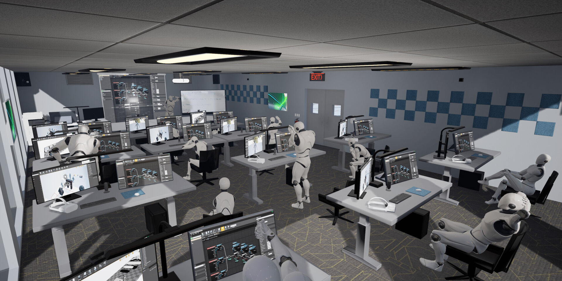 ArtStation - VR Classroom of the Future