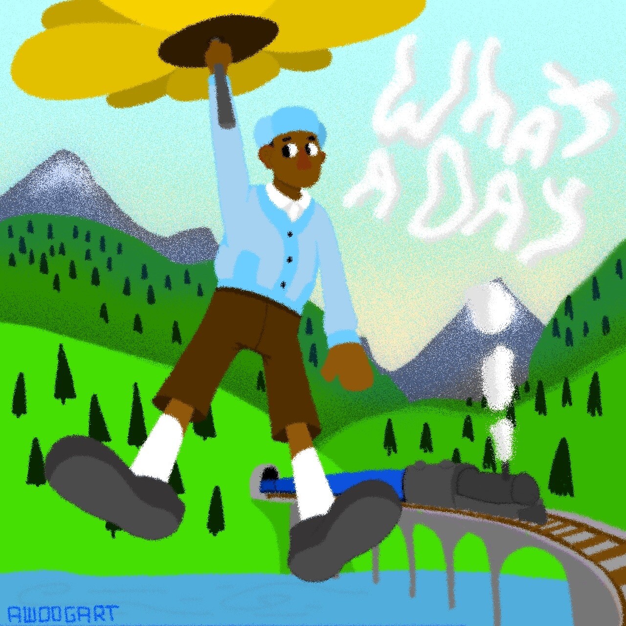 ArtStation - What a day….