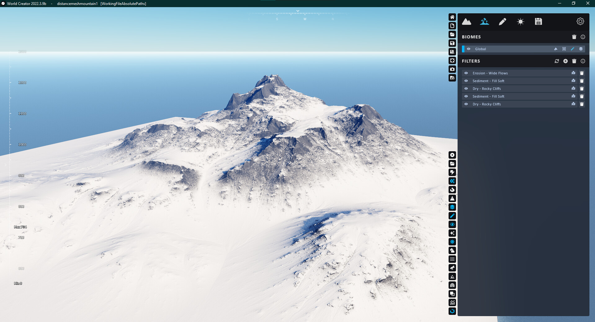 Q3D Creations - Norwegian Fjord Mountains