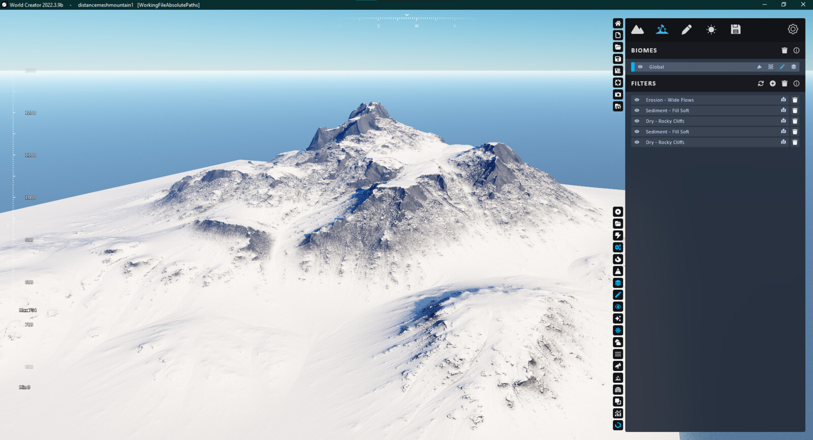 Q3D Creations - Norwegian Fjord Mountains