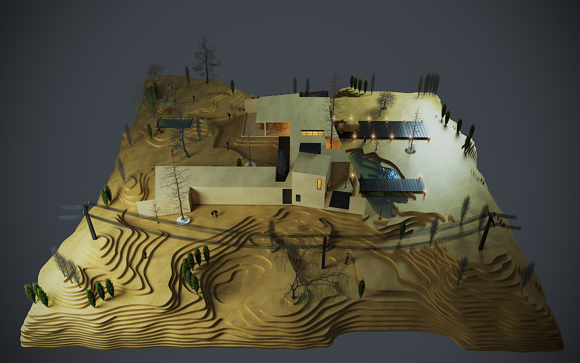 ArtStation - Maquette render