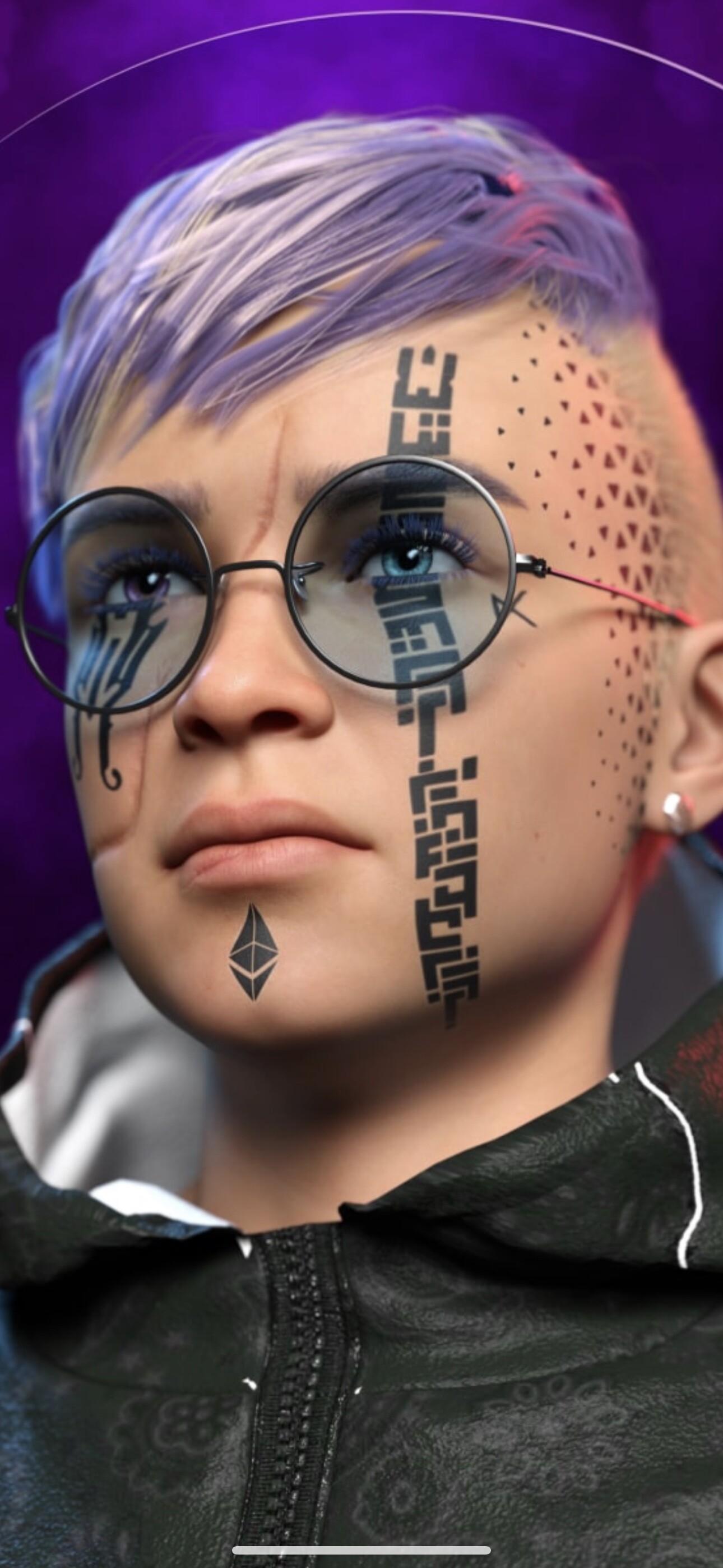 ArtStation - He is look like me 🤓 or my cyberpunk character