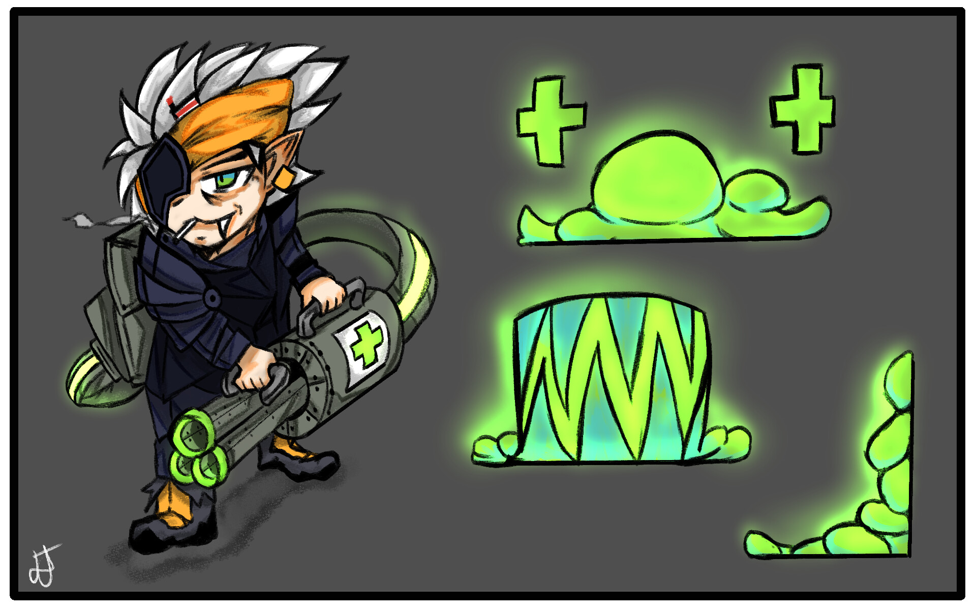 ArtStation - Space Guts - Silver - Character Design