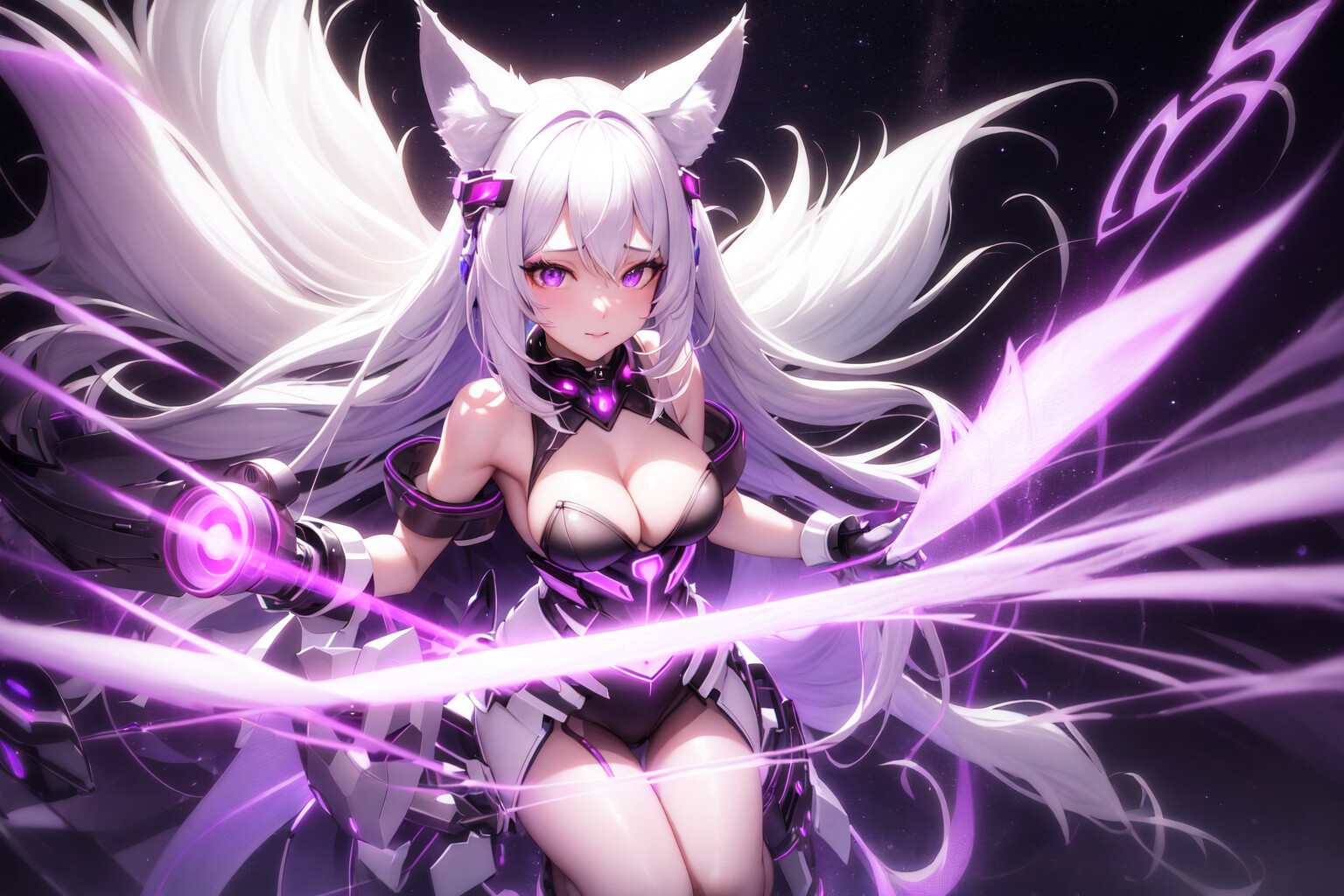 ArtStation - Solo Foxgirl - v. purple