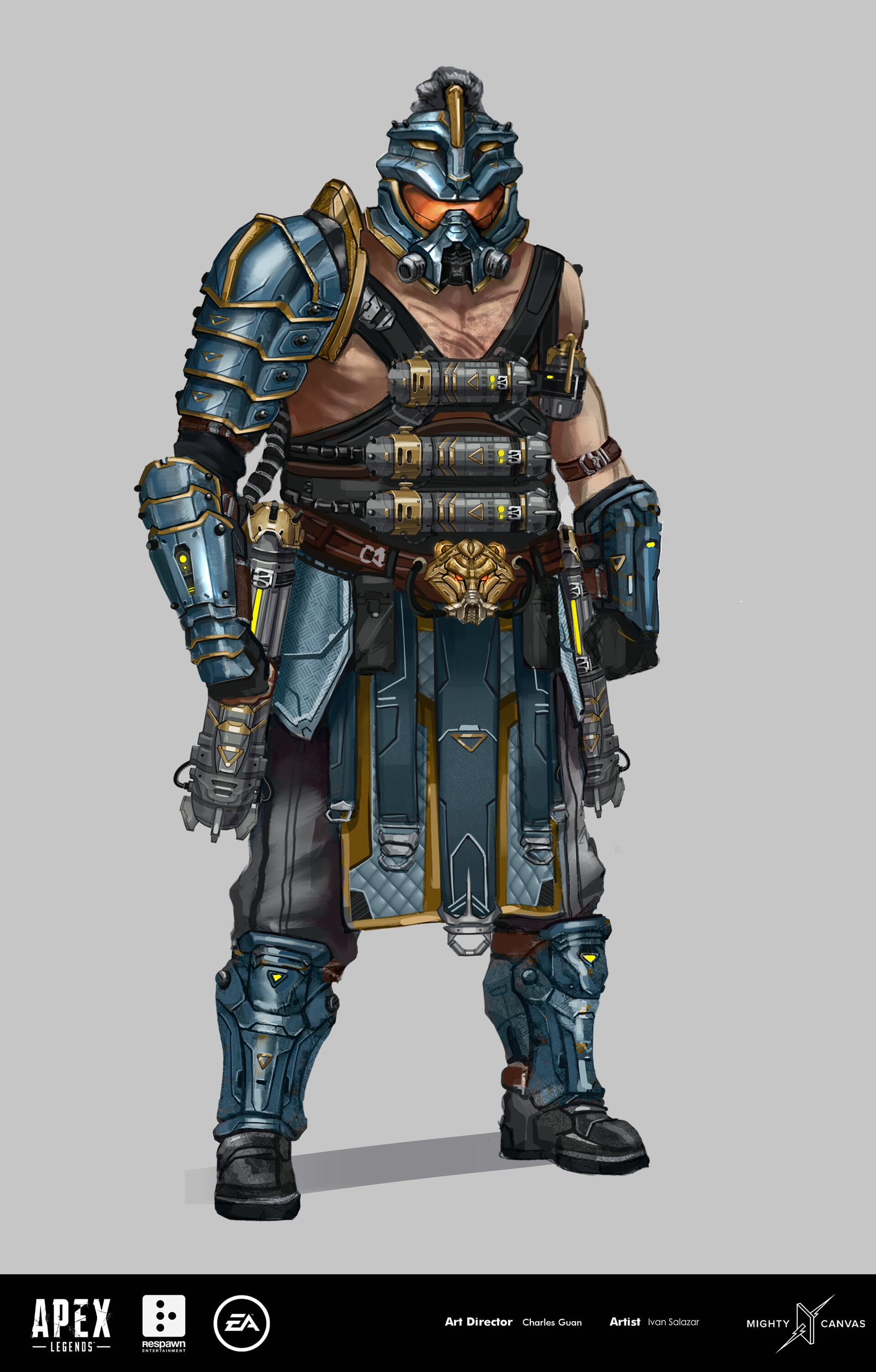 Ivan Salazar - APEX Legends - Skin Designs
