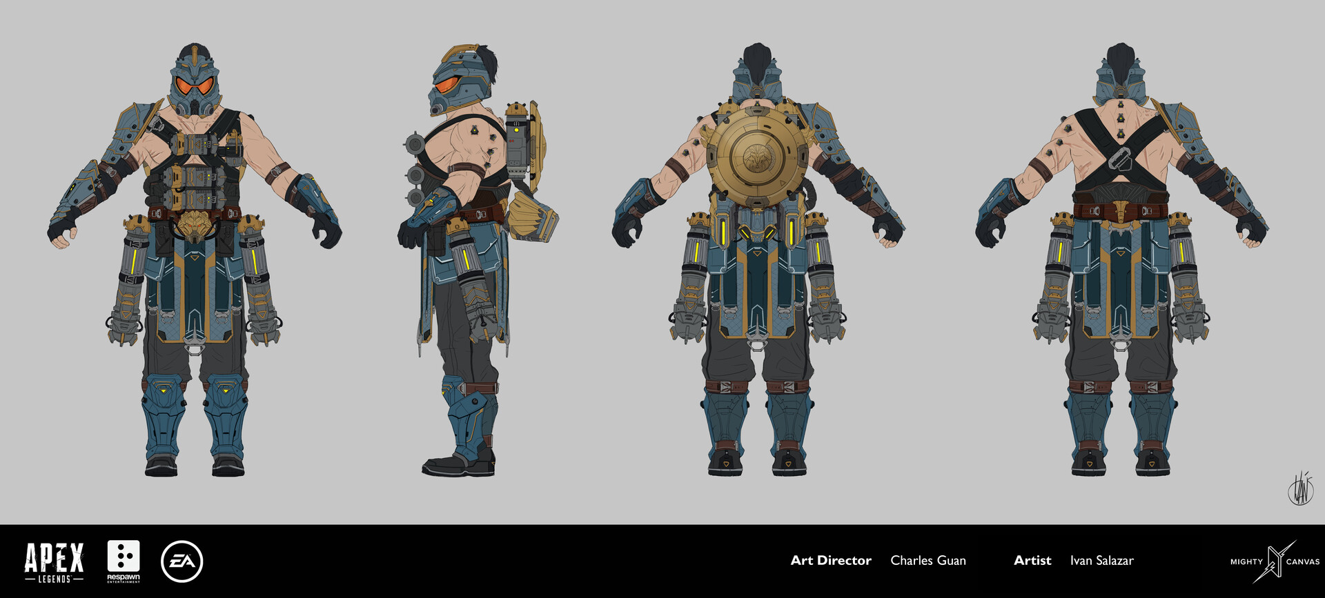Ivan Salazar - APEX Legends - Skin Designs
