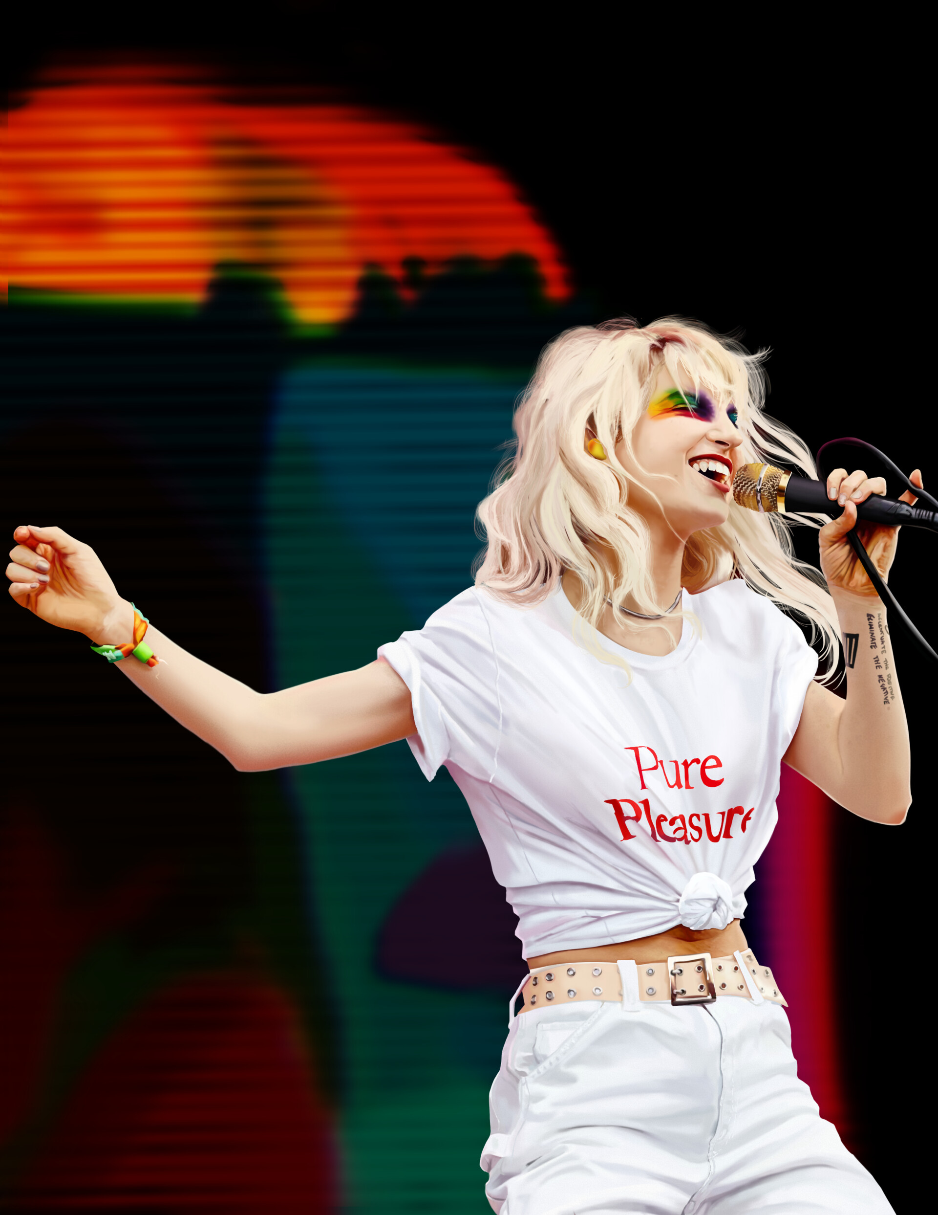 ArtStation - Haley Williams from Paramore