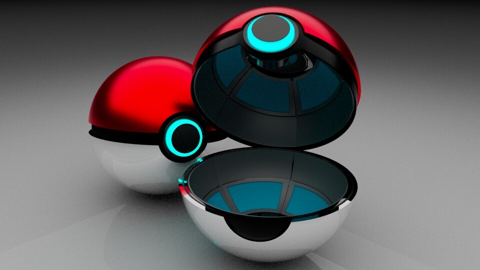 ArtStation - Pokeball
