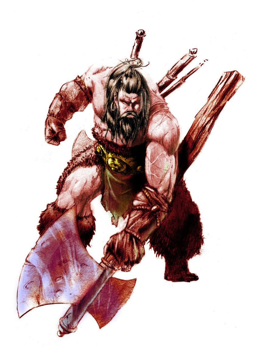 ArtStation - Barbarian