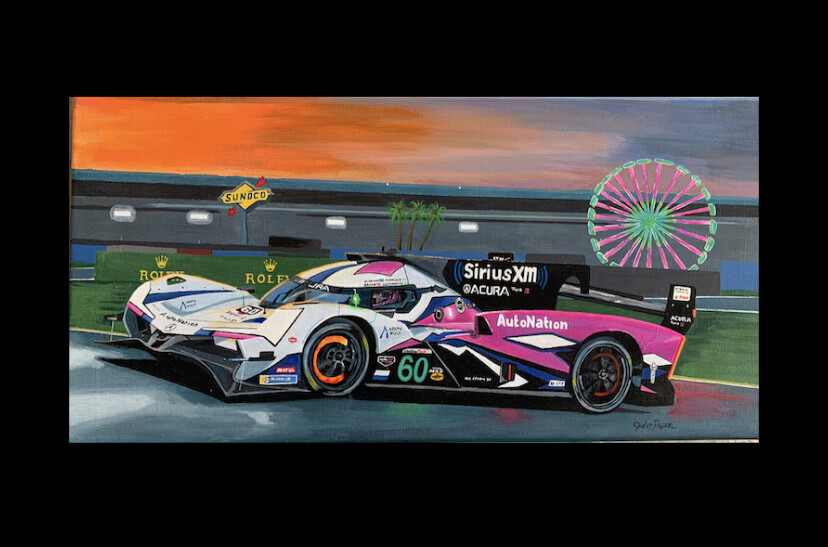 ArtStation - Meyer Shank Racing GTP car in Acrylic