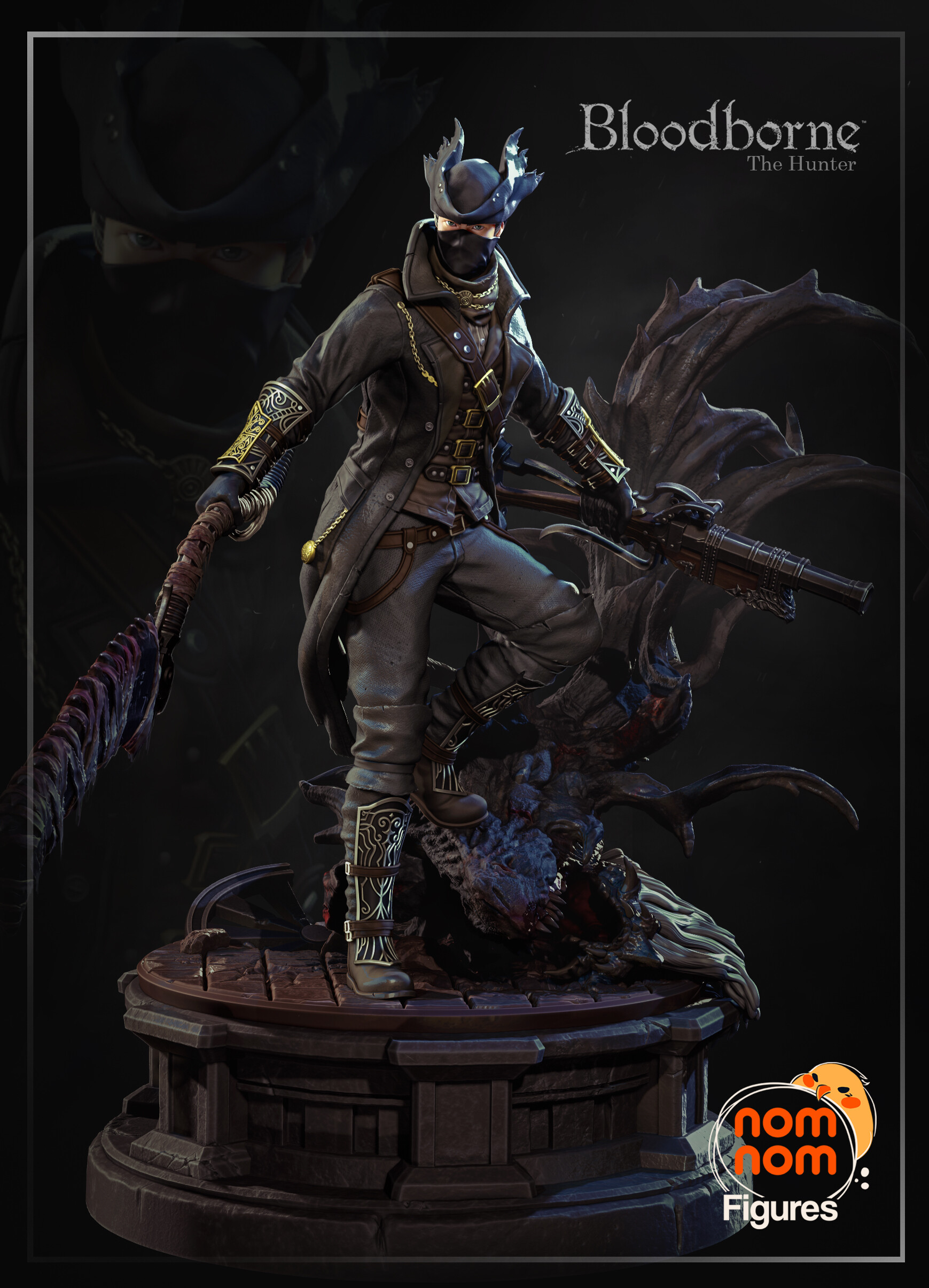 ArtStation - Hunter - Bloodborne