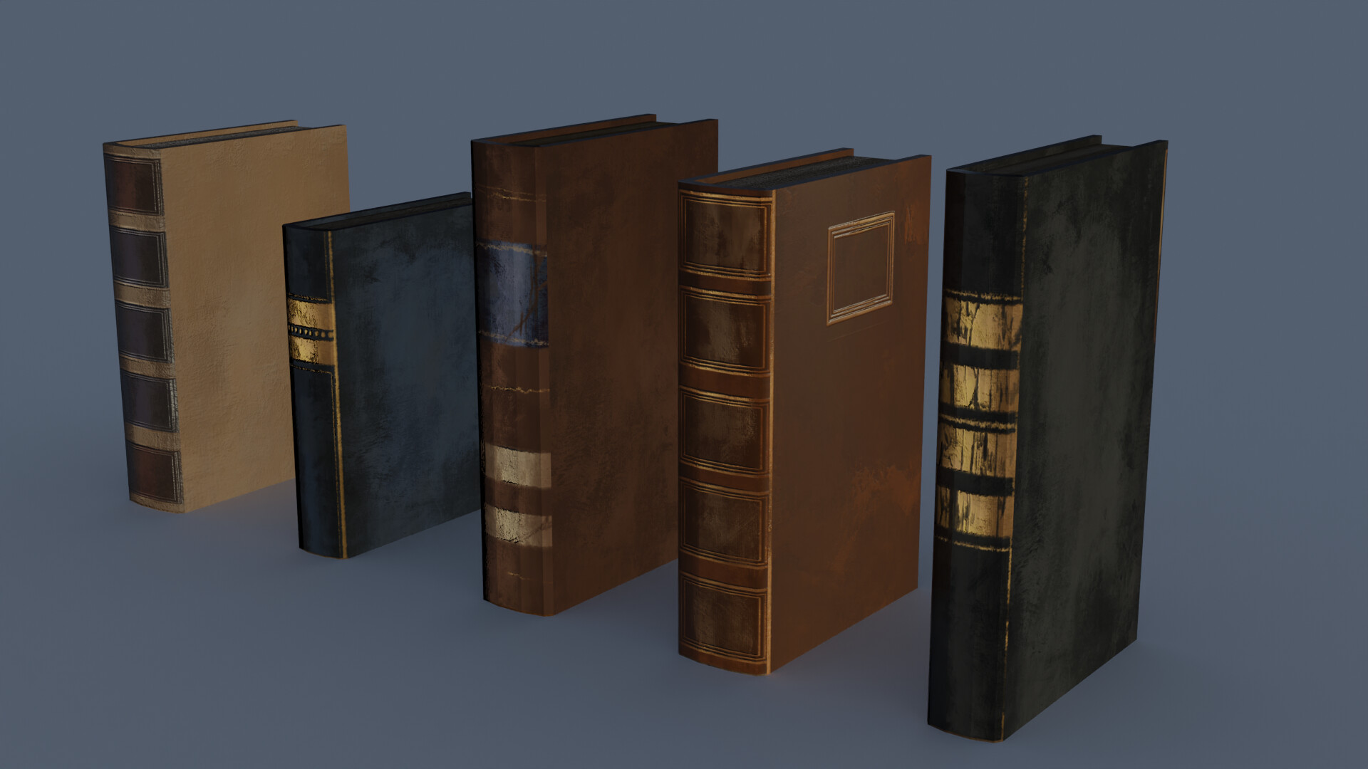 Duygu Özcan - Hand Painted Old Books Geometry Nodes