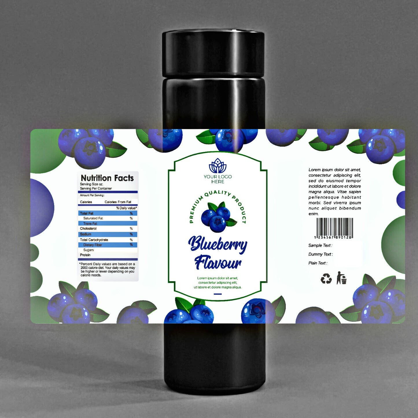 ArtStation - Product Label Design