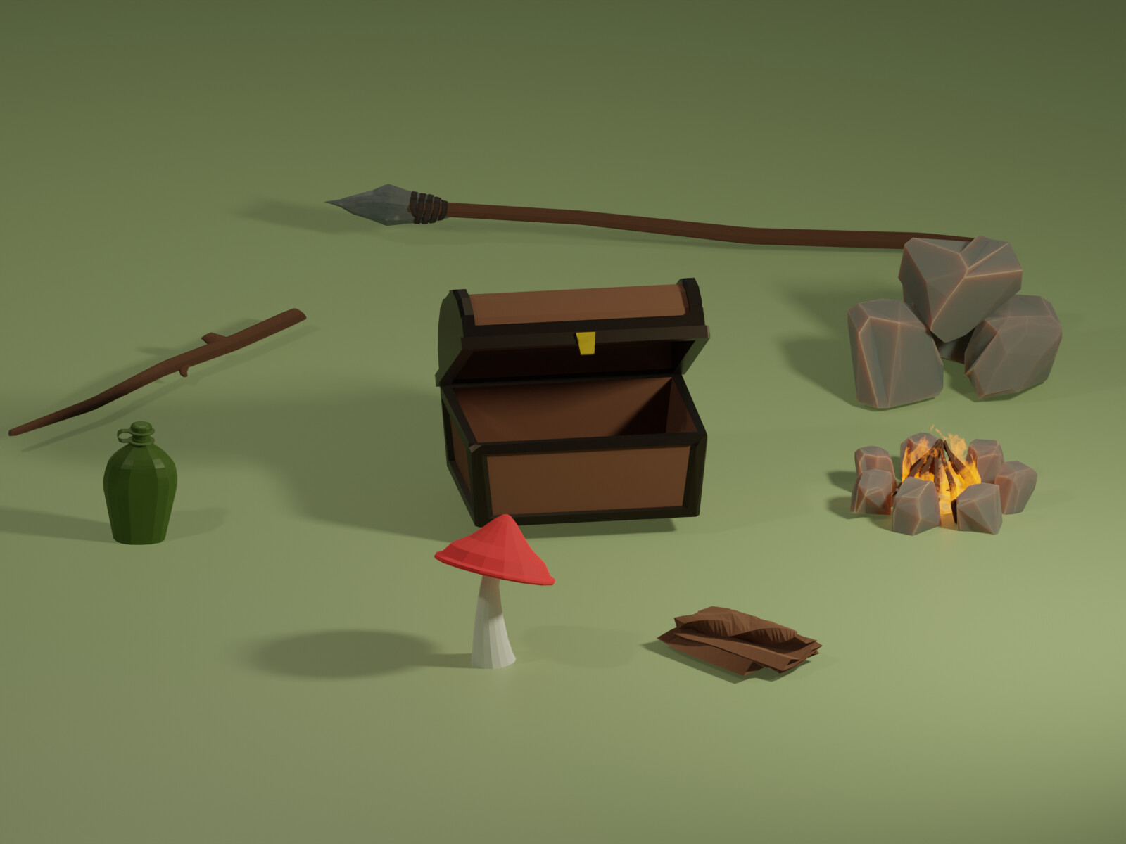 ArtStation - Low Poly Assets