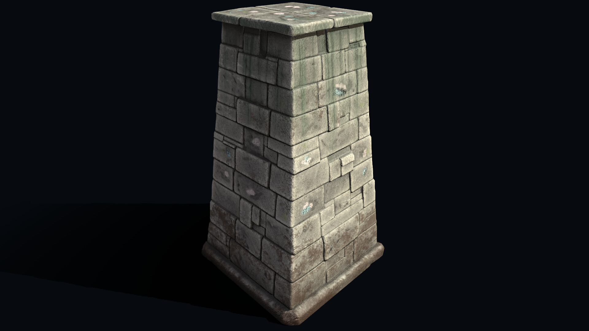 ArtStation - Stone column