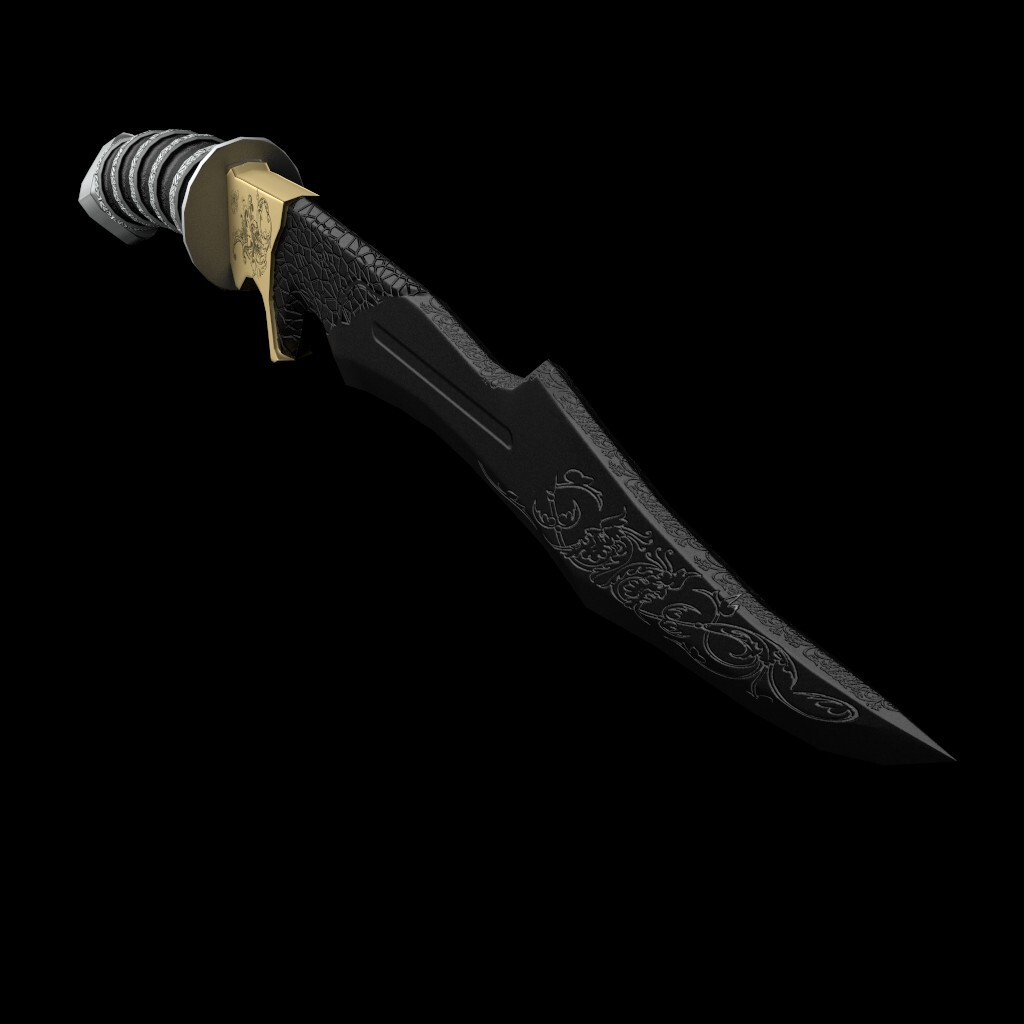 ArtStation - The Gold dagger
