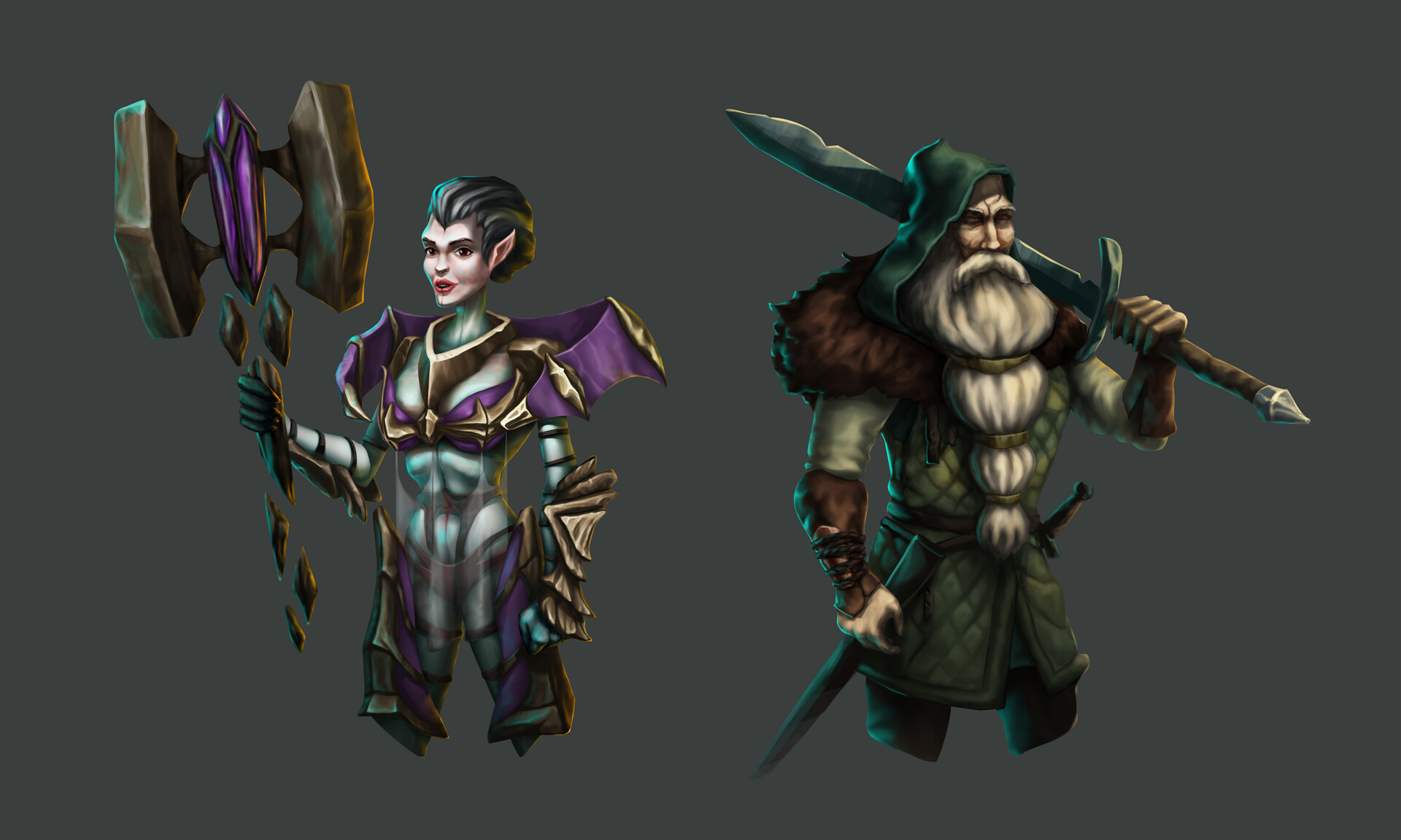 ArtStation - characters concept