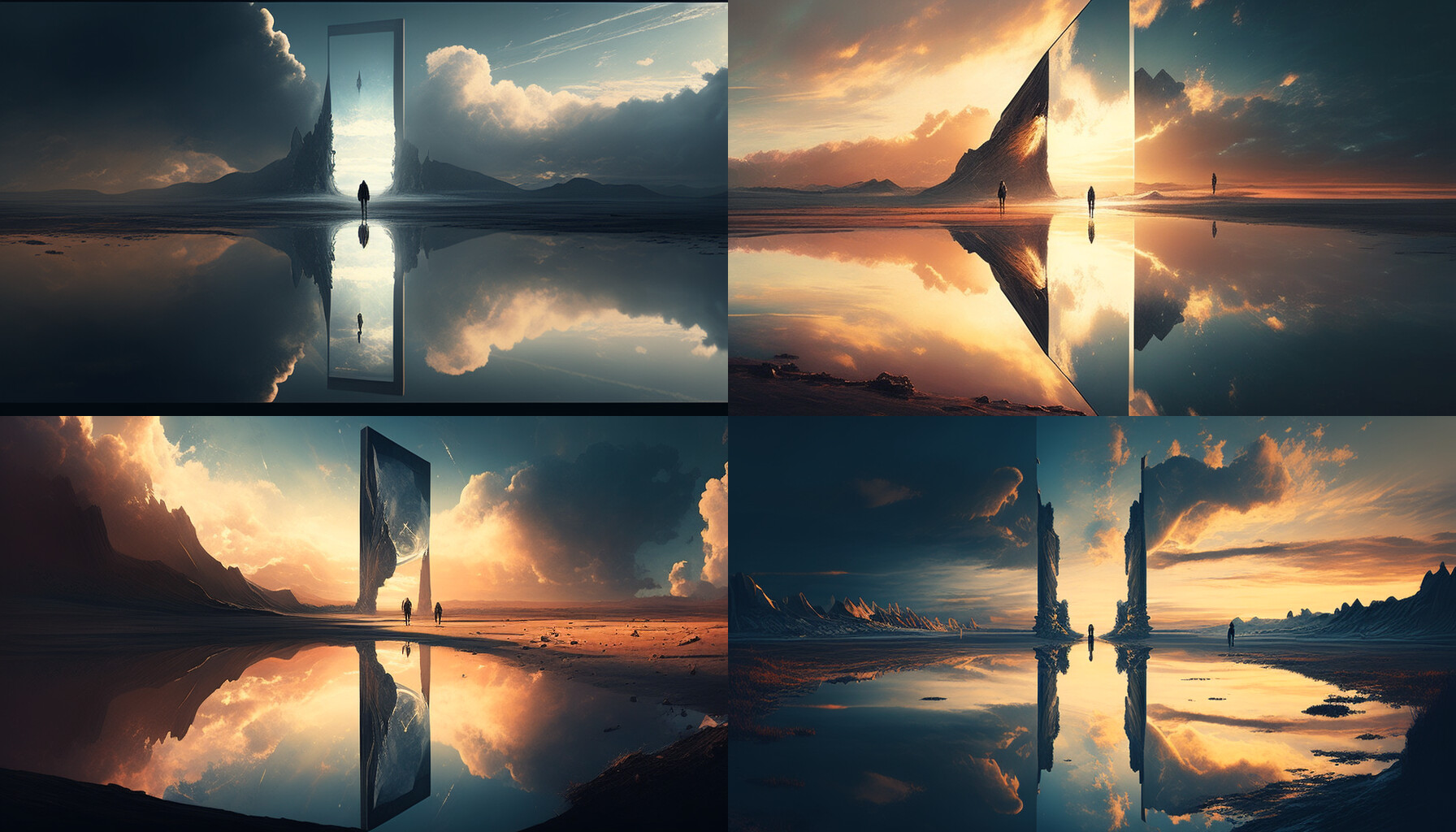 Anime Mirror Reflection