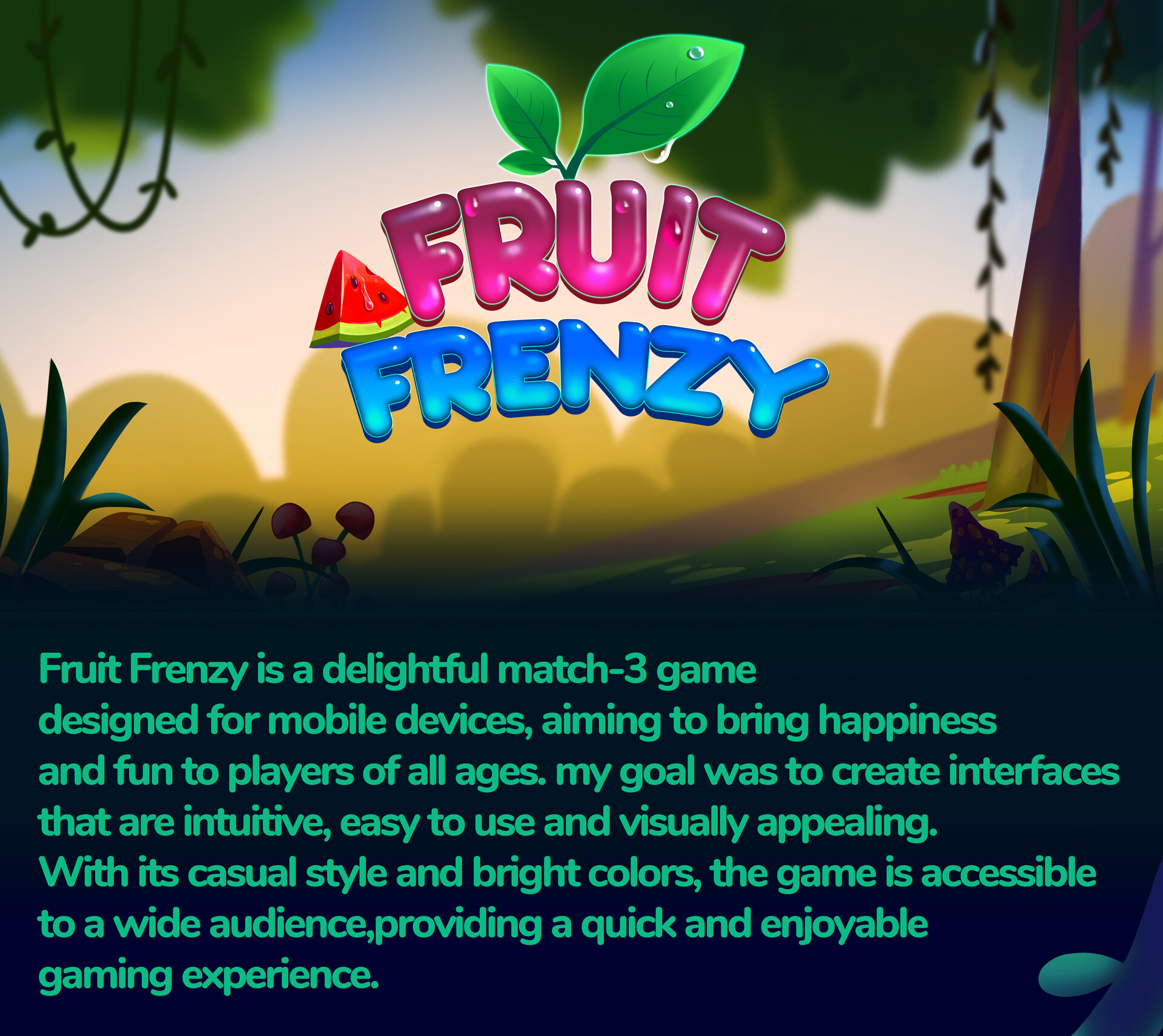 ArtStation - Fruit Frenzy game