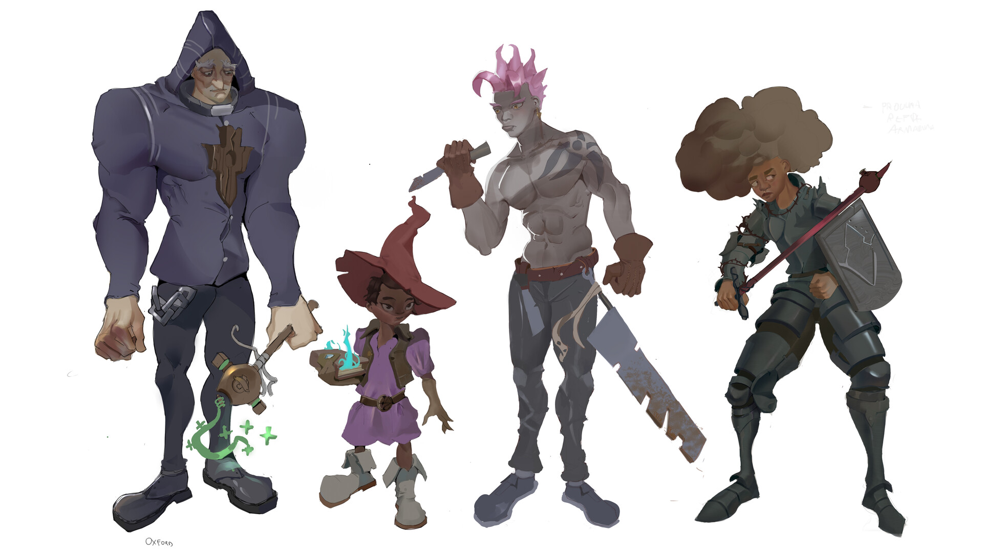 ArtStation - RPG CHARACTERS