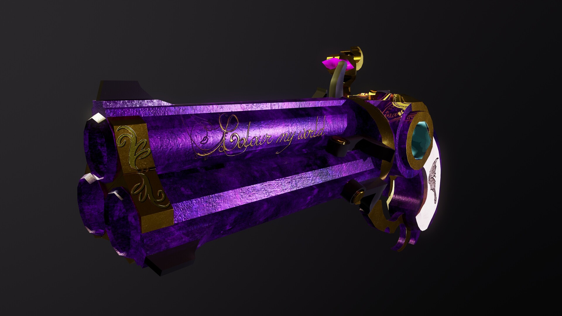 ArtStation - Bayonetta 3 Colour my world 3D model