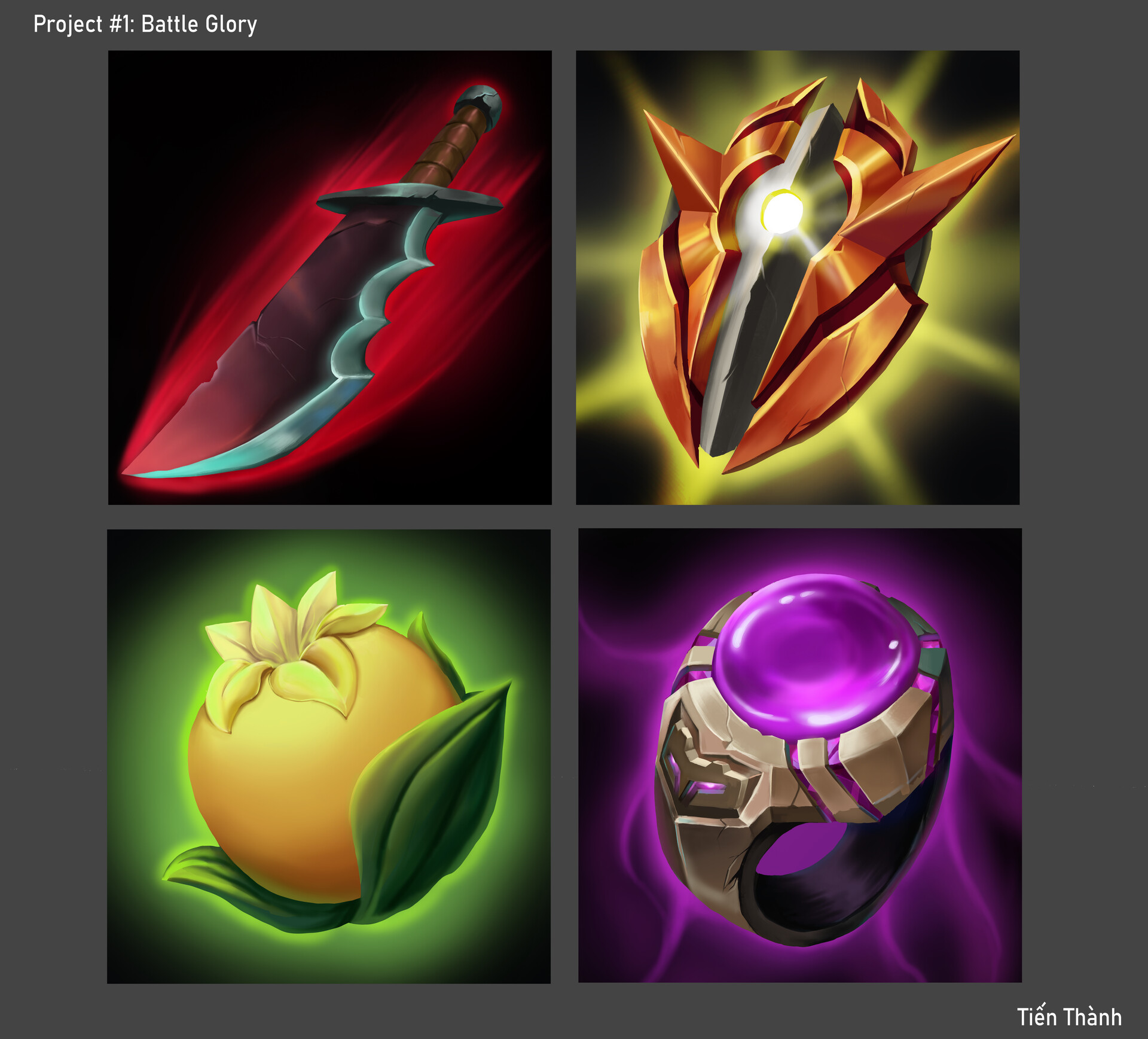 ArtStation - Battle Glory: Items