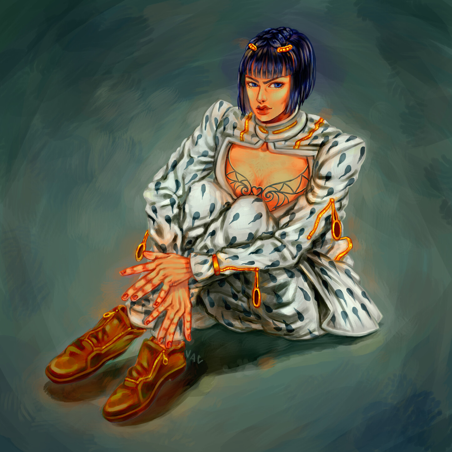 Artstation Bucciarati Bruno Fan Art