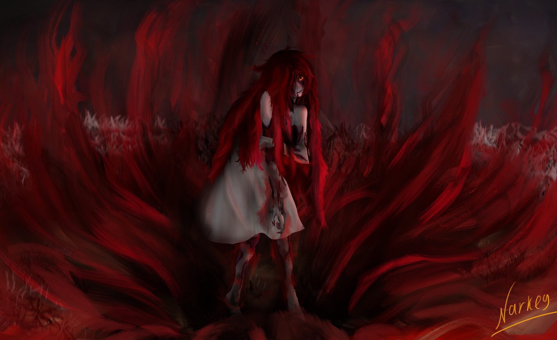 ArtStation - "Aspect of Anger" - evil aura