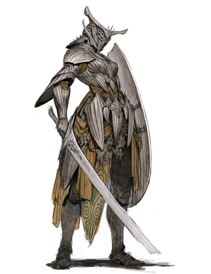 From "character concept study works" by Kyoung Hwan Kim : r ...