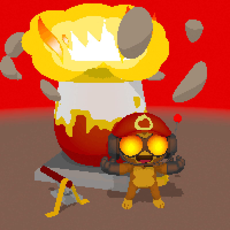 ArtStation - BTD6 Mortar Monkey