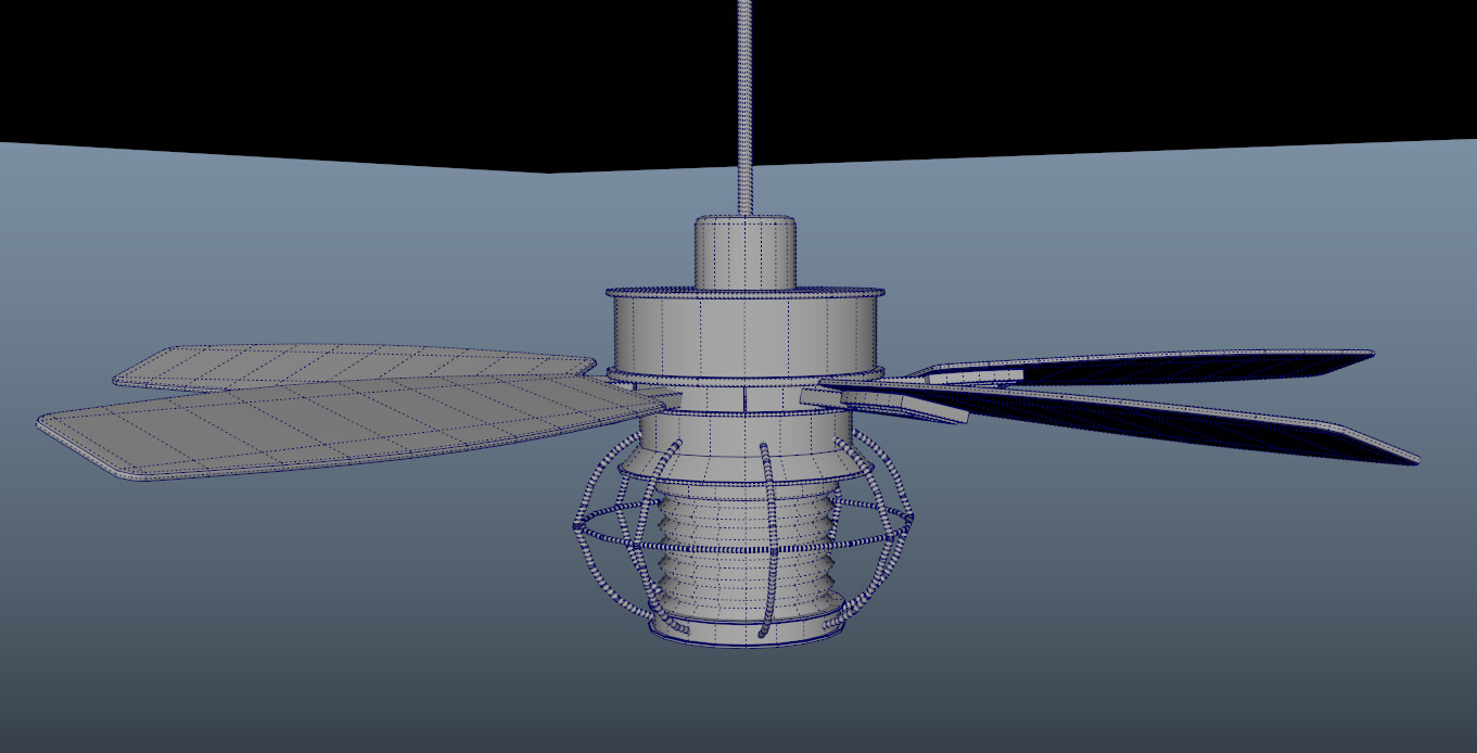Andrew Schoppe - Outdoor Ceiling Fan - Modeling Fundamentals Study