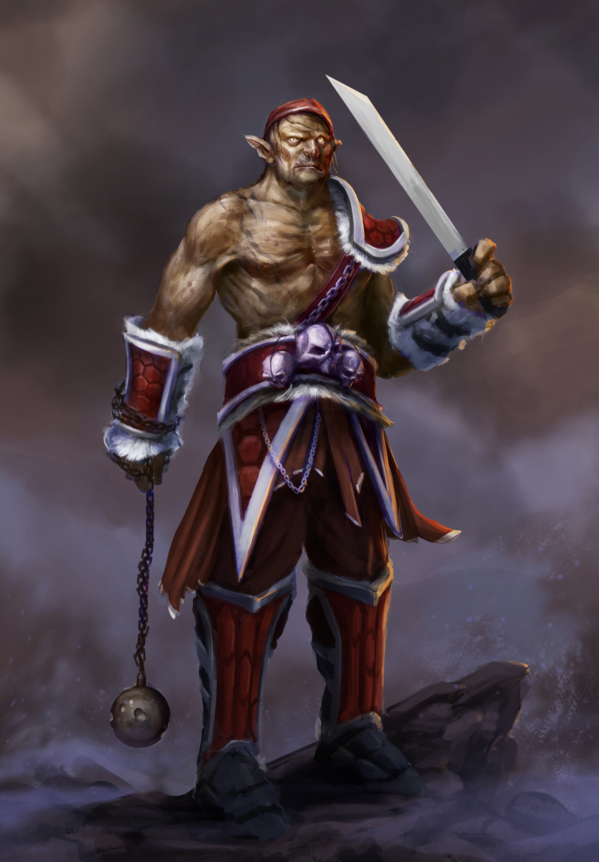 ArtStation - Orc pirate