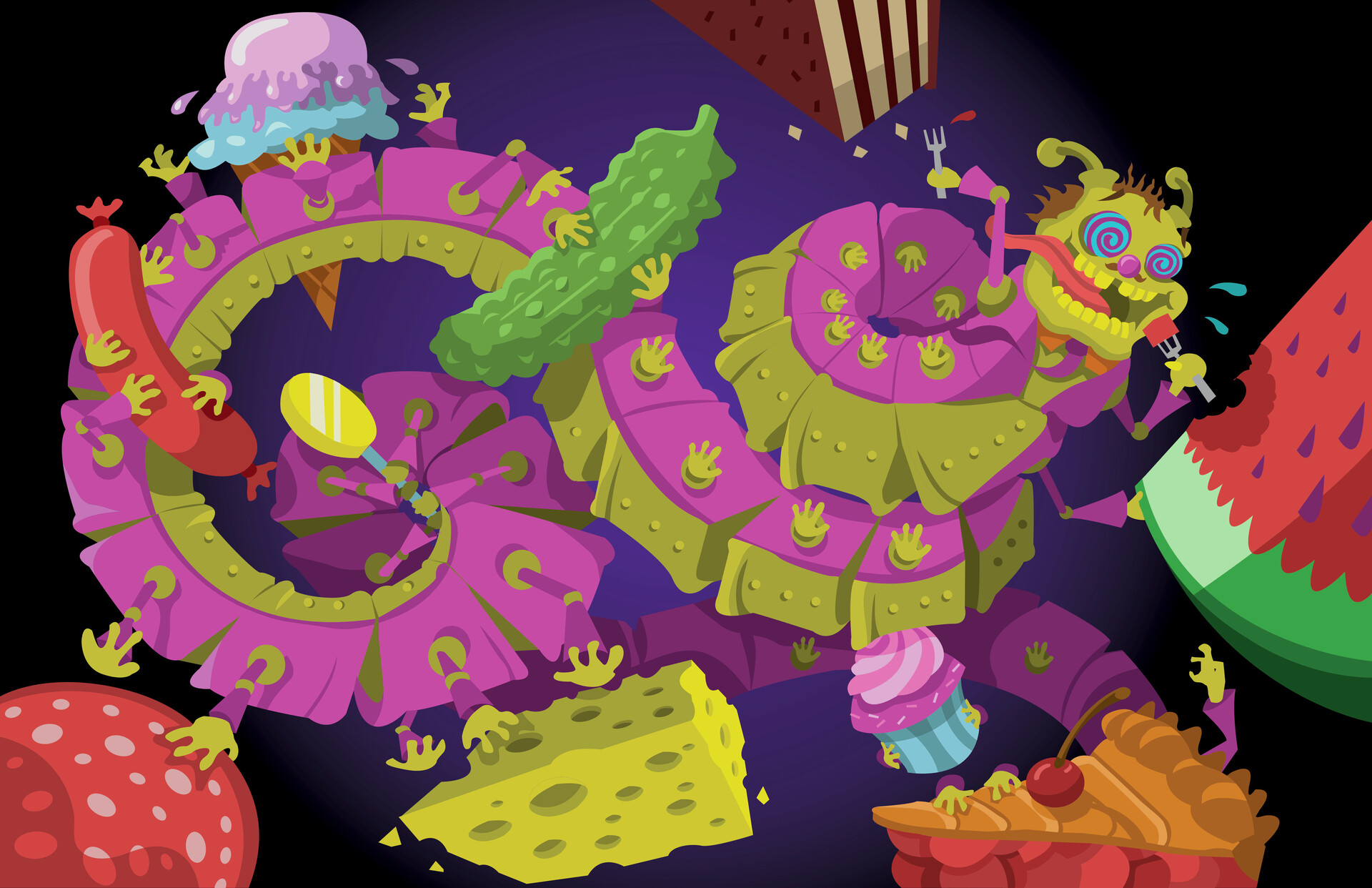 ArtStation - The Very Hungry Caterpillar