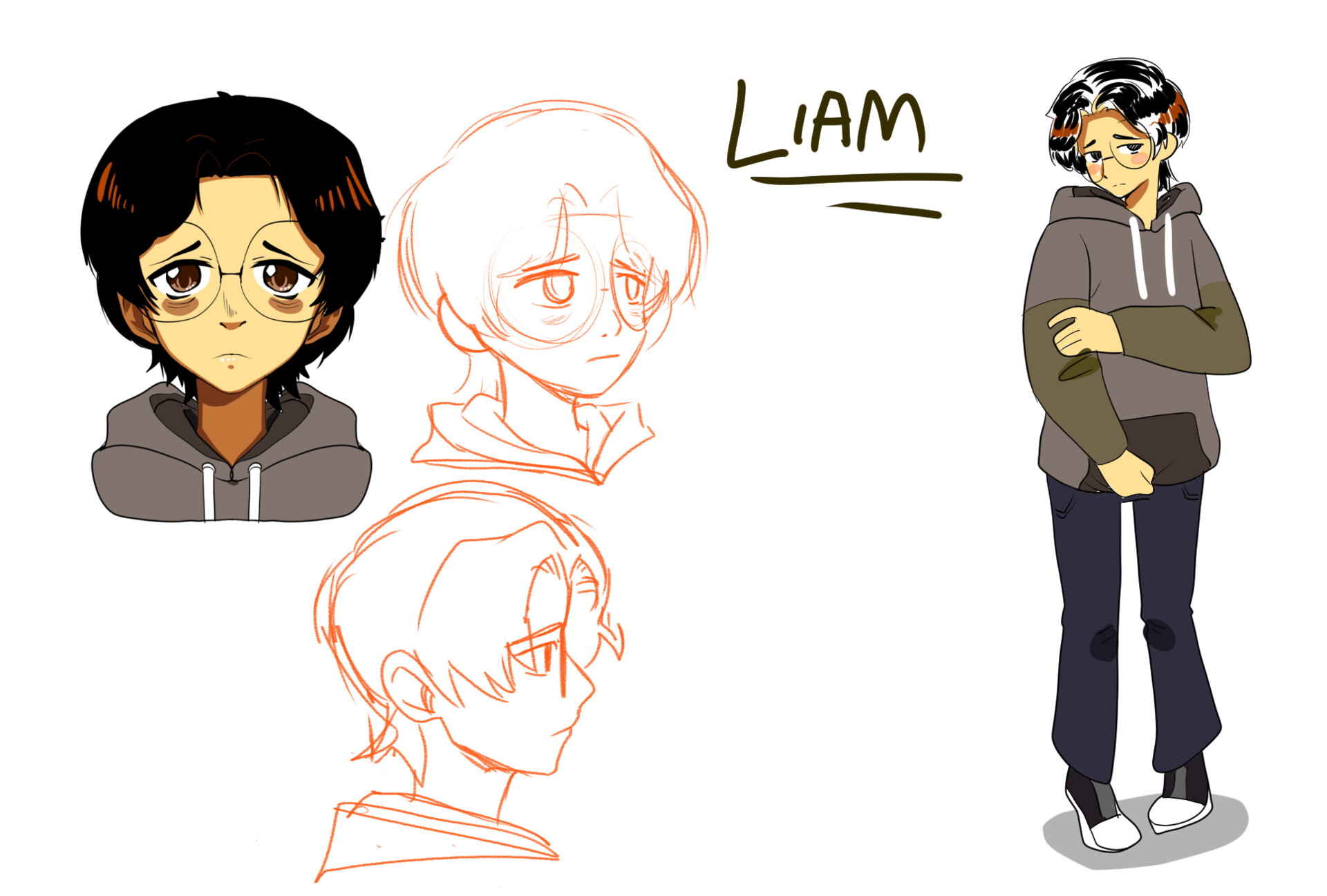 ArtStation - Liam, Character Design