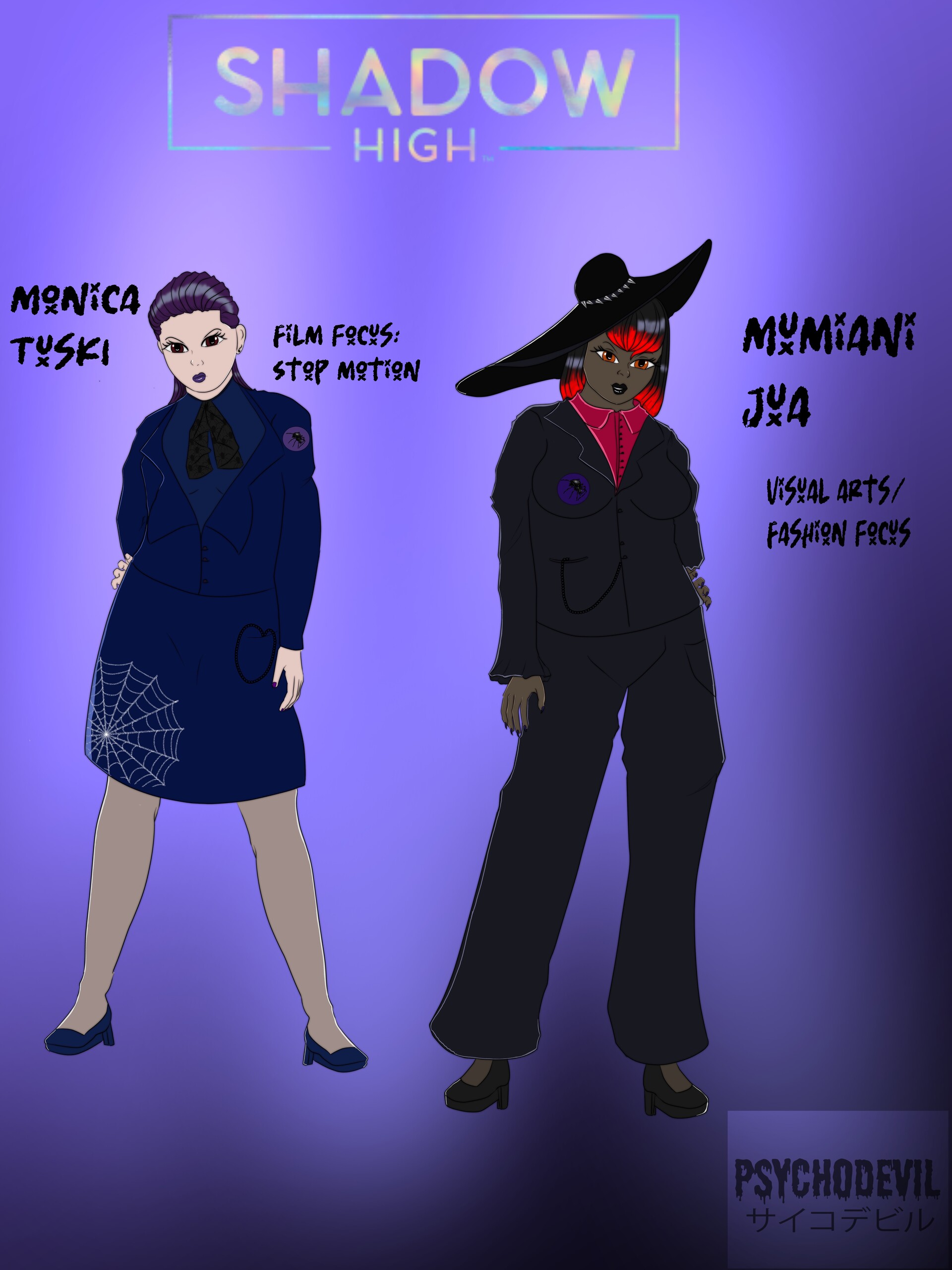 ArtStation - Shadow High Headmistress concept art