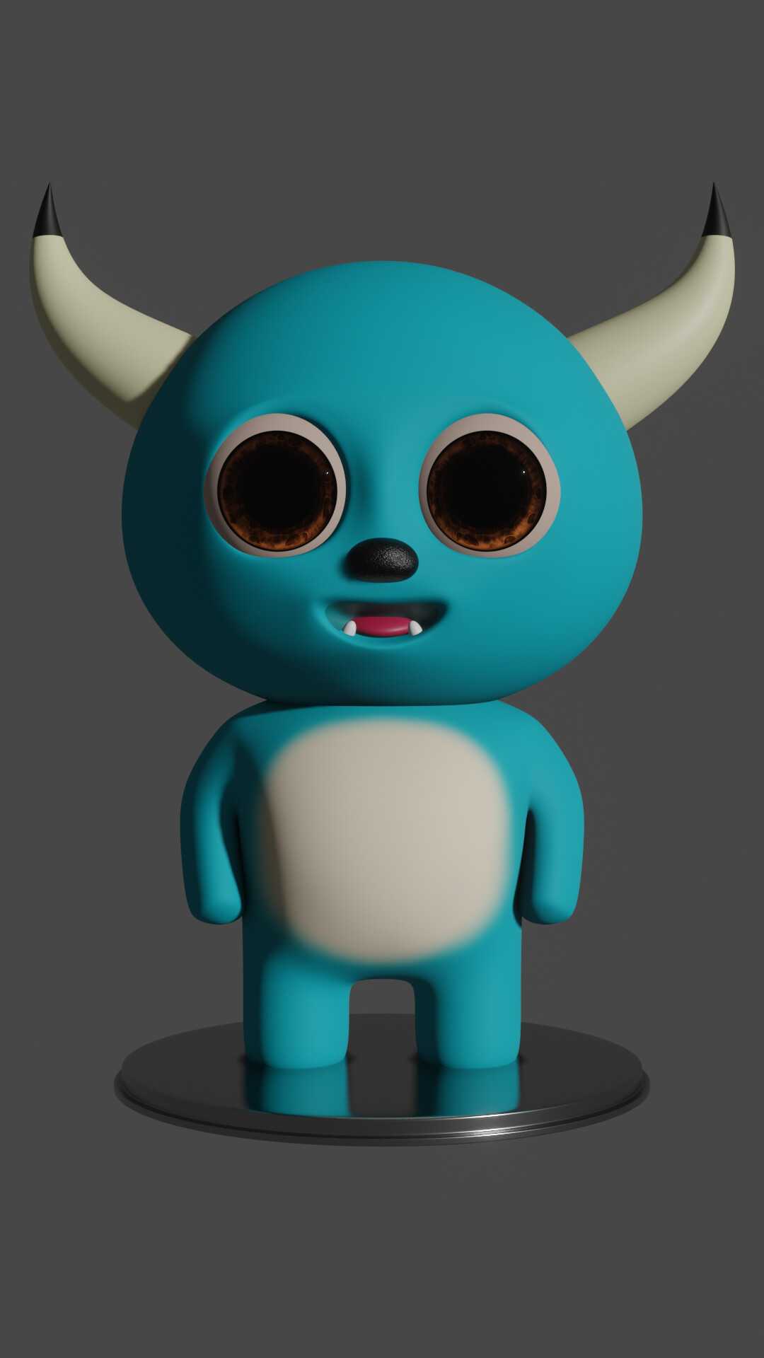 ArtStation - Tiny Smiley Monster